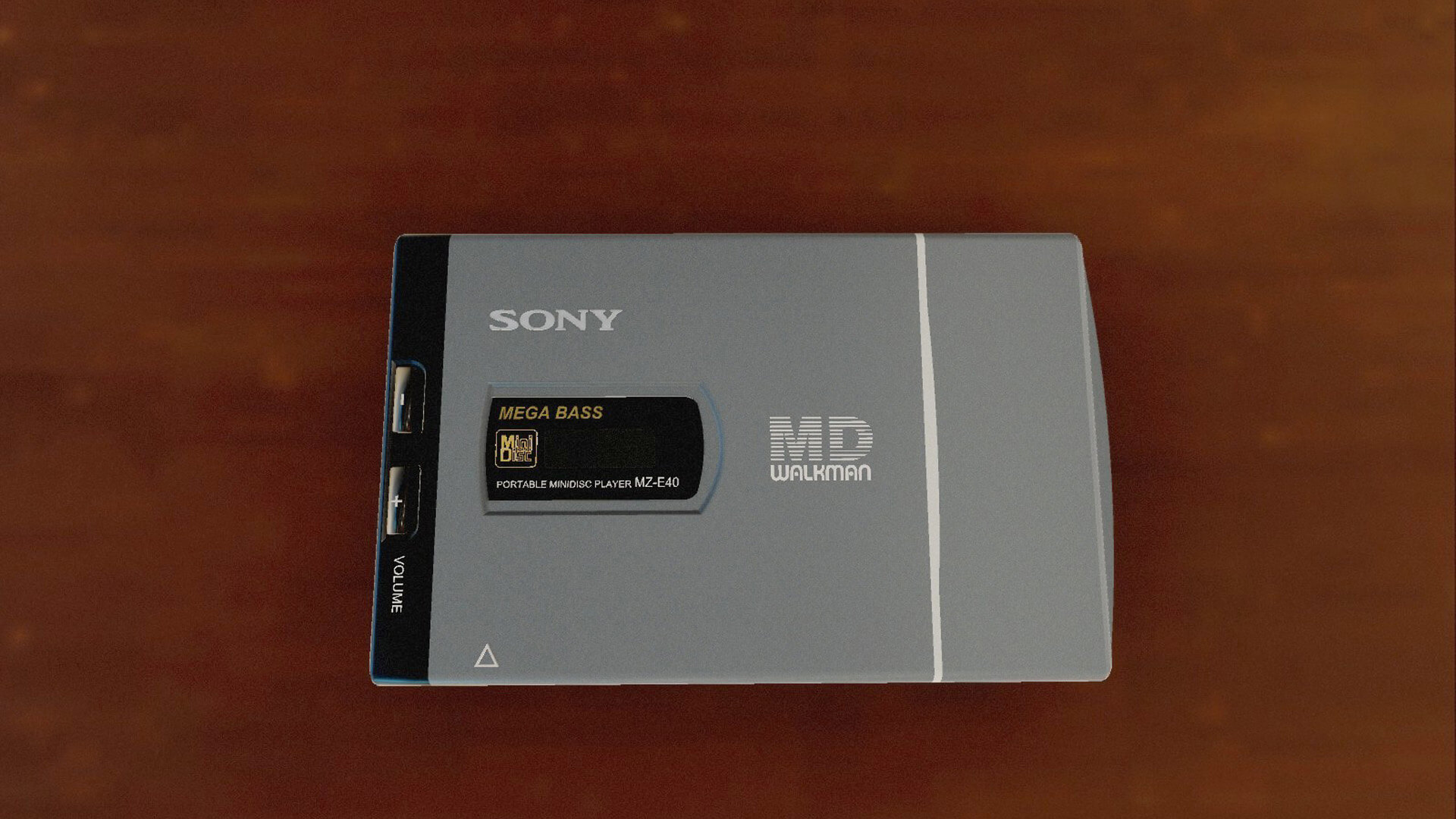 Minidisc Player - Sony Walkman MZ-E40 3D Model by SpiritSwitchboard