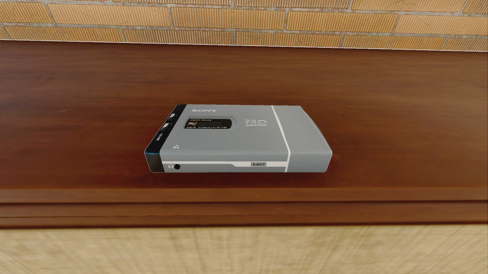 Minidisc Player - Sony Walkman Mz-E40 3D Model by SpiritSwitchboard