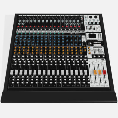 Mixing Board - Recording Studio Mixer 3D Model by SpiritSwitchboard