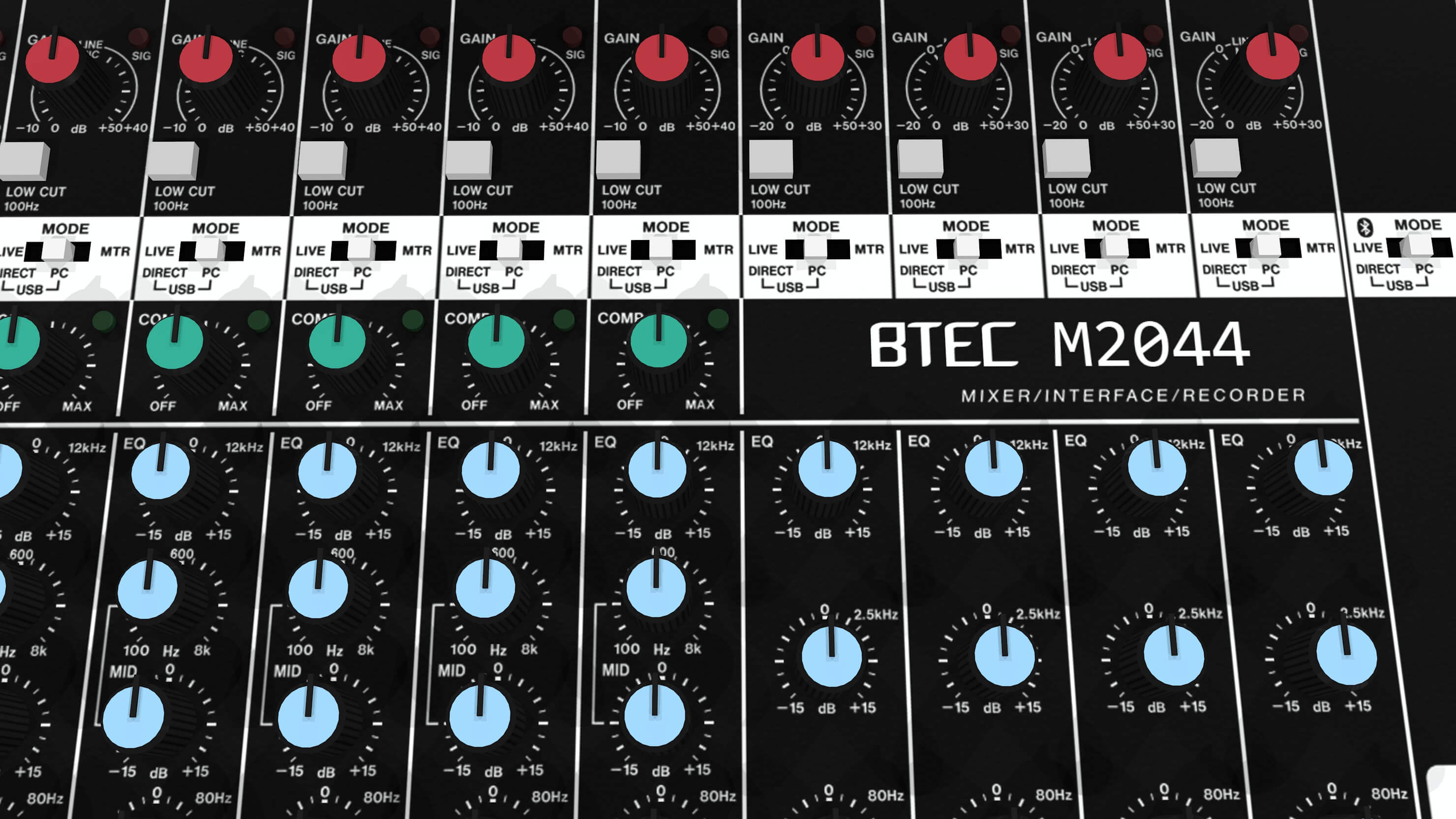 Mixing Board - Recording Studio Mixer 3D Model by SpiritSwitchboard