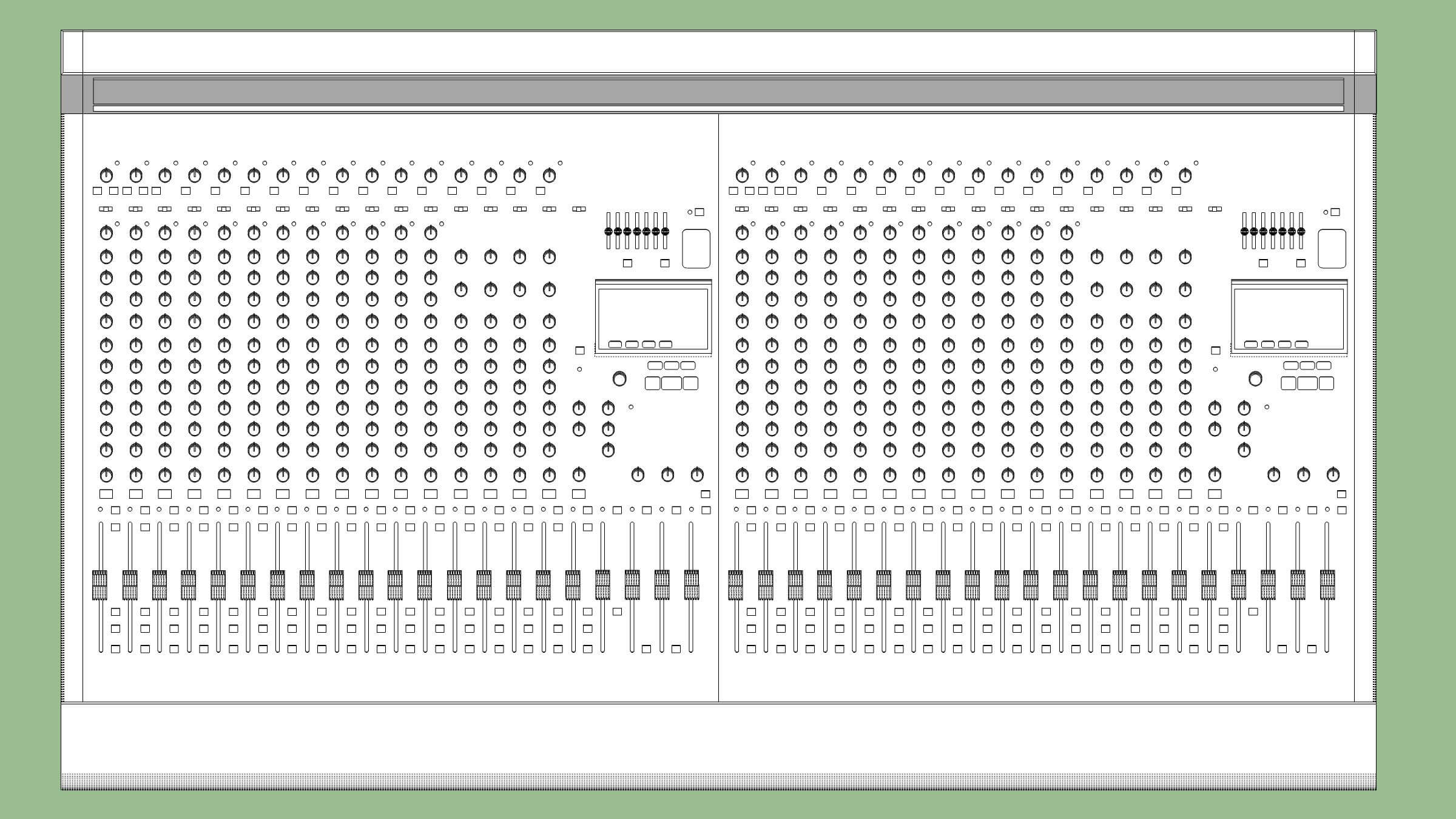 Mixing Board - Recording Studio Mixer 3D Model by SpiritSwitchboard