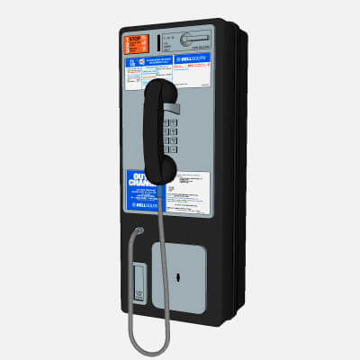 Payphone - Standalone Unit 3D Model by SpiritSwitchboard