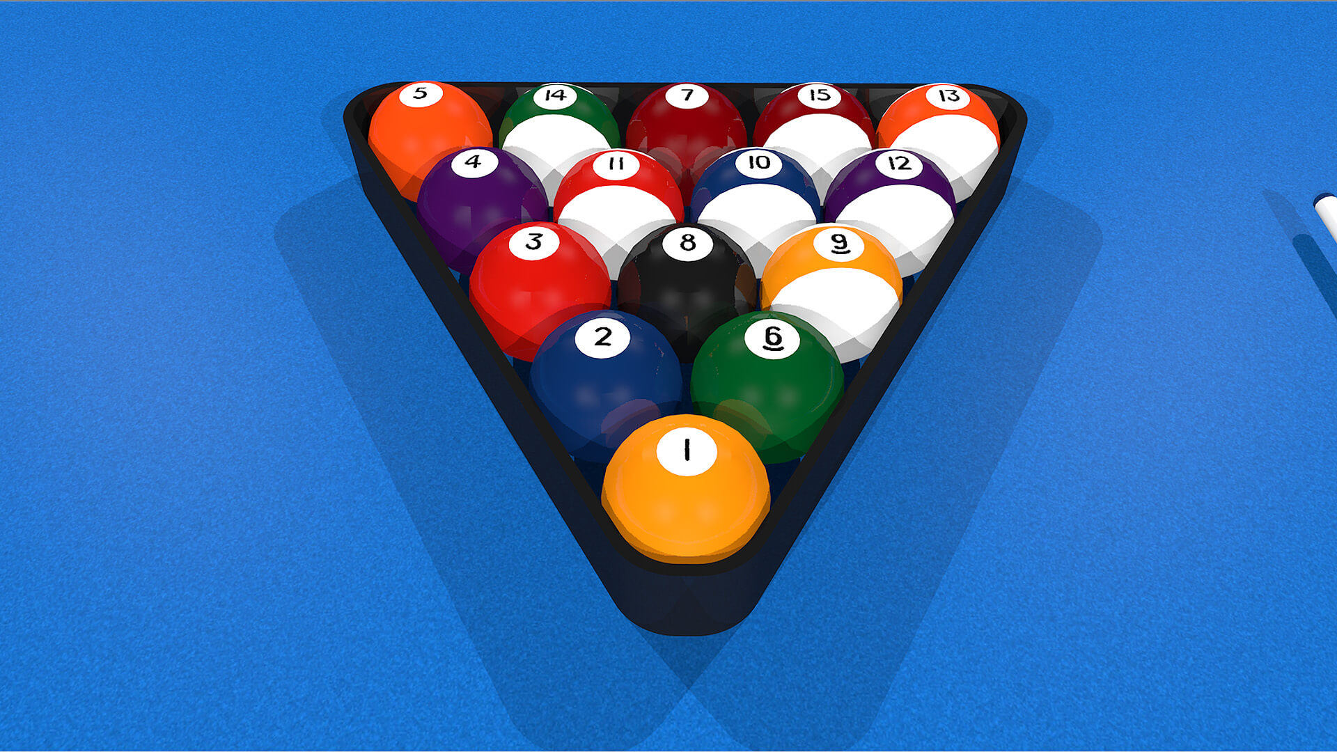 Pool Table - Billiards Set 3D Model by SpiritSwitchboard