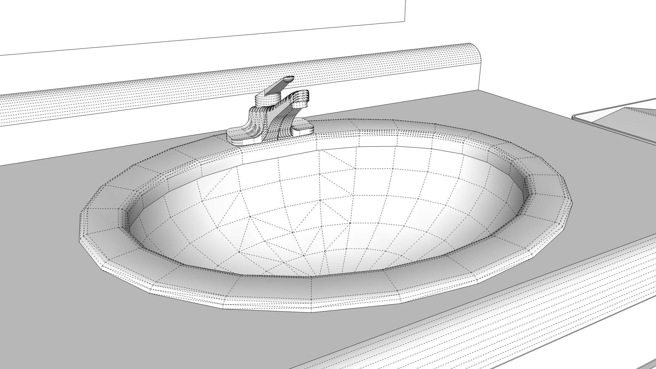 Public Restroom Set - 3D Model by SpiritSwitchboard