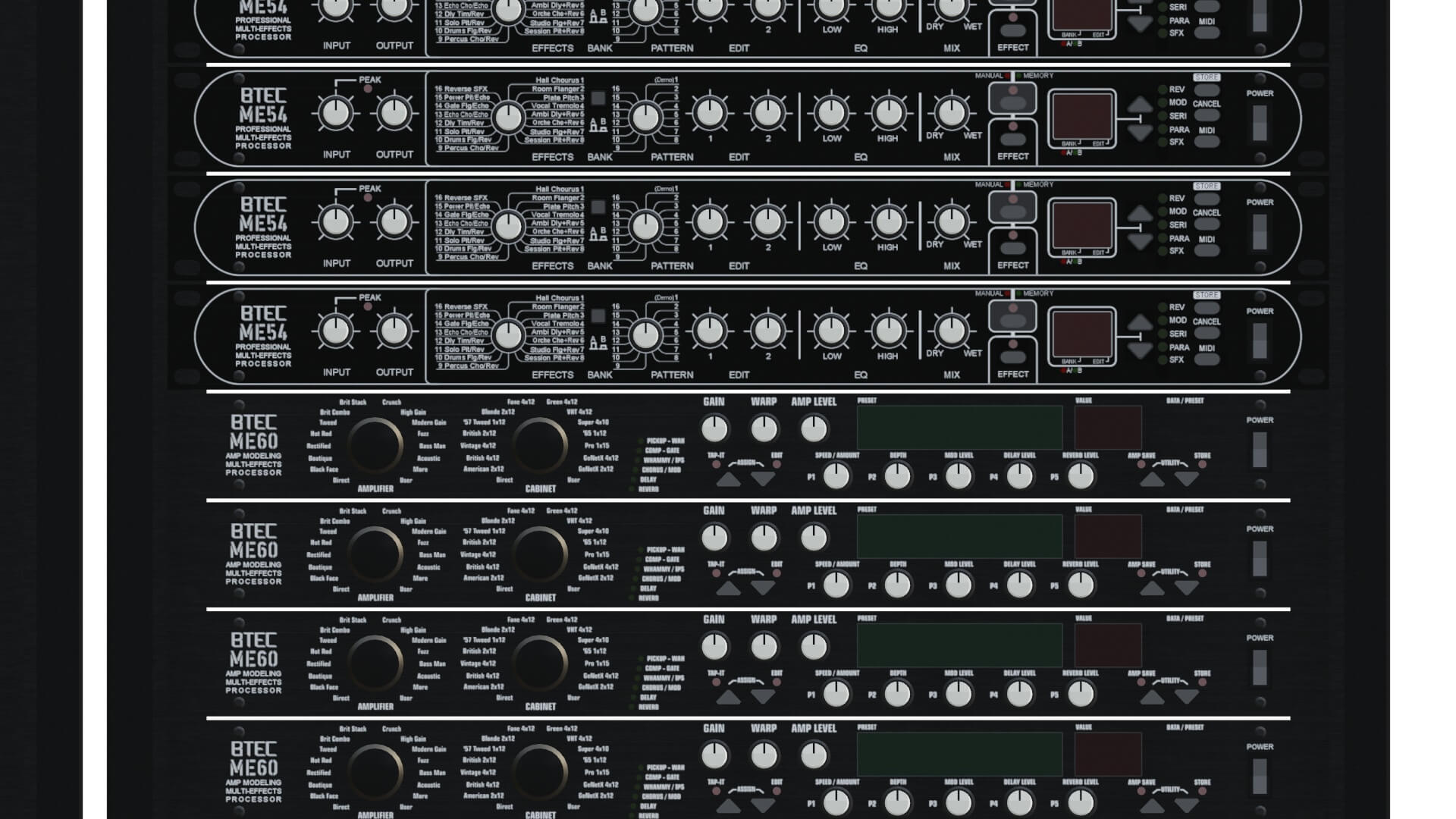 Recording Studio Rackmount Effects Collection - 3D Model by ...