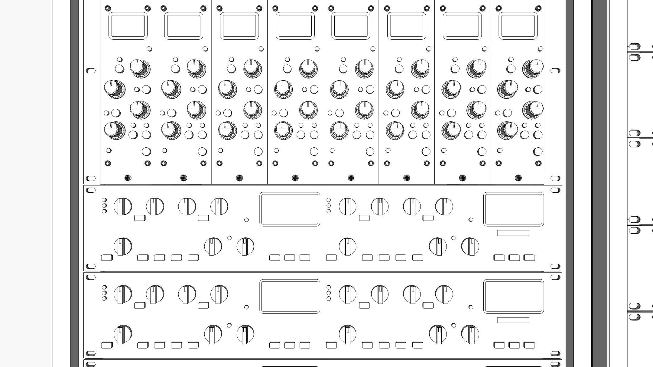 Recording Studio Rackmount Effects Collection - 3D Model by ...