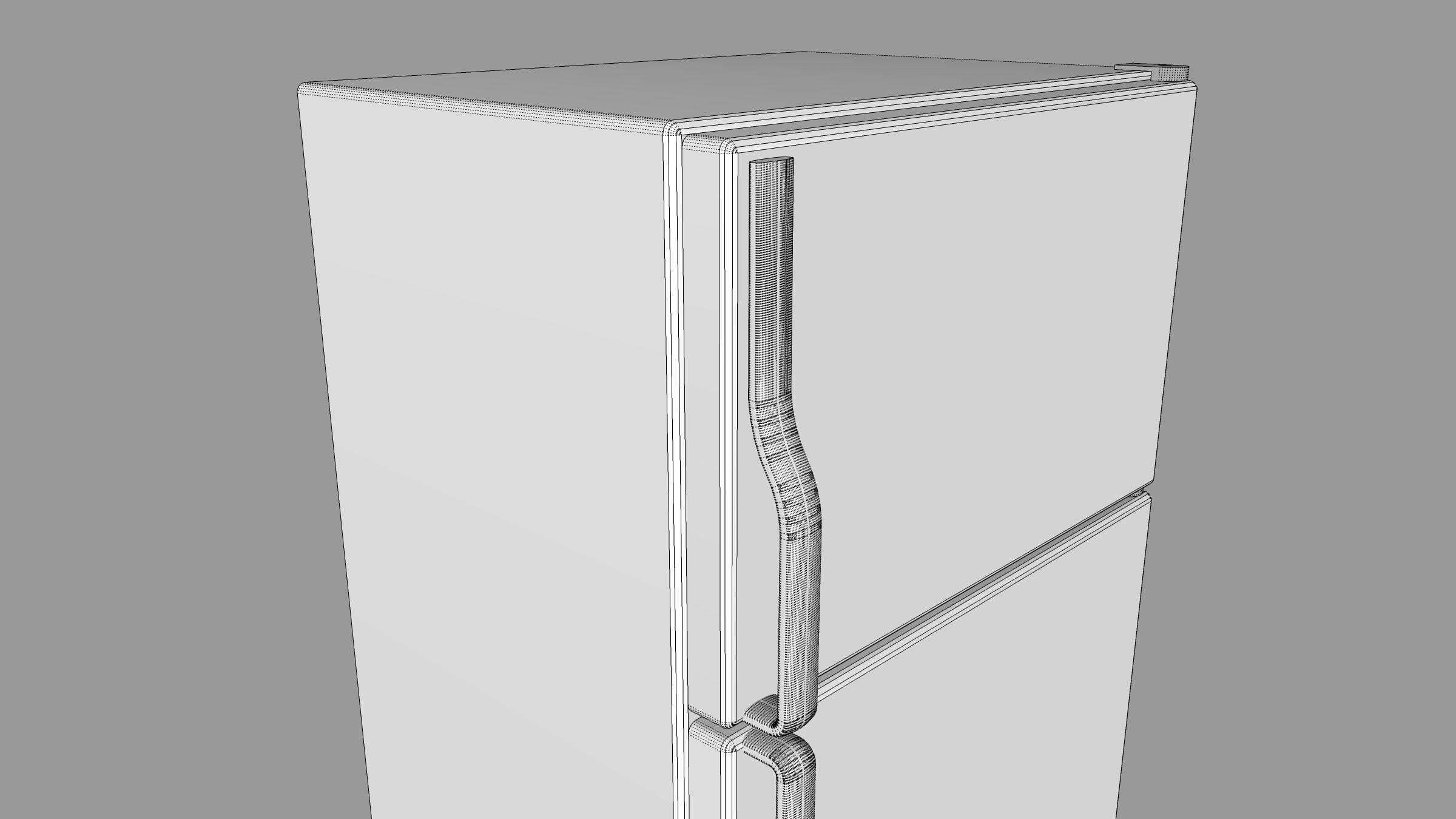 Refrigerator - Kitchen Appliance 3D Model by SpiritSwitchboard