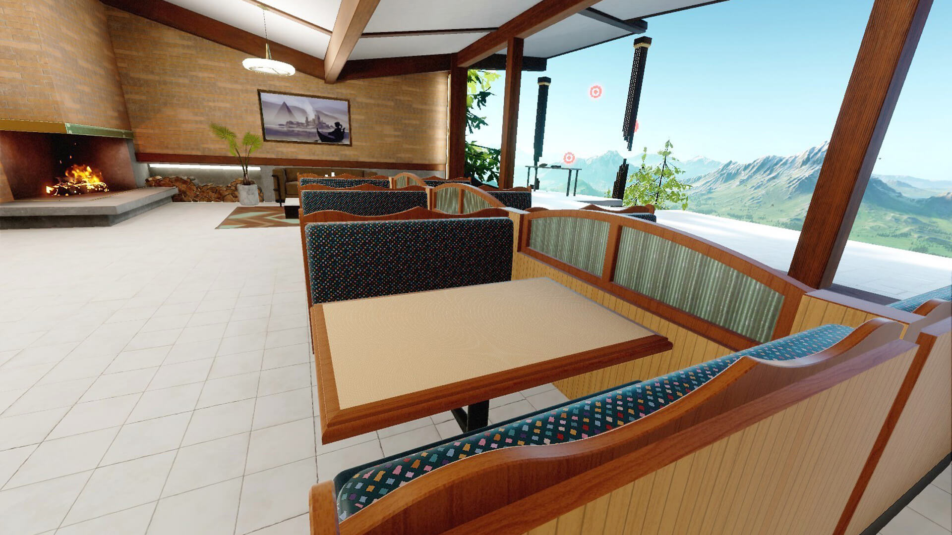 Restaurant Booths and Tables - 3D Model by SpiritSwitchboard