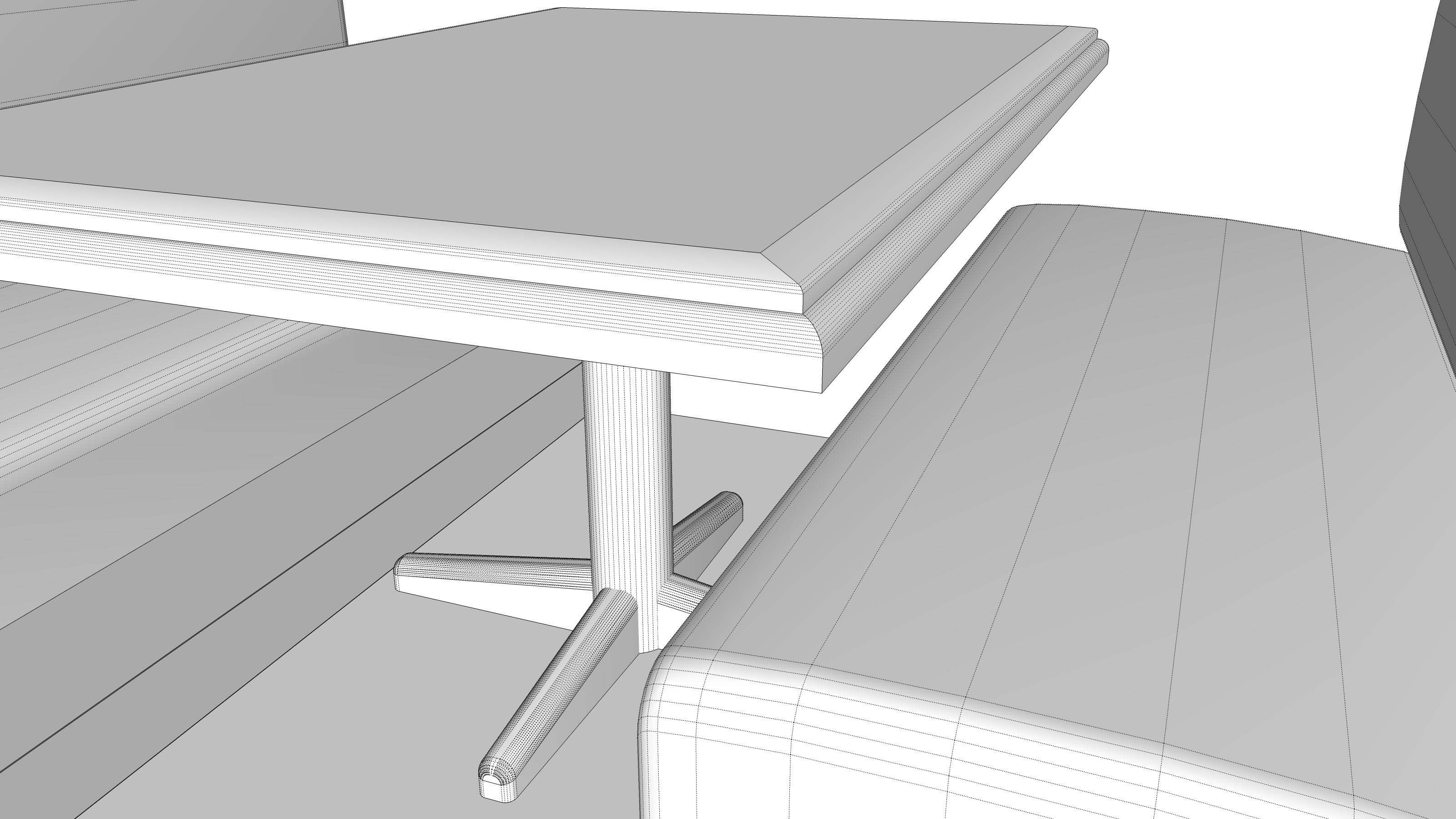 Restaurant Booths and Tables - 3D Model by SpiritSwitchboard