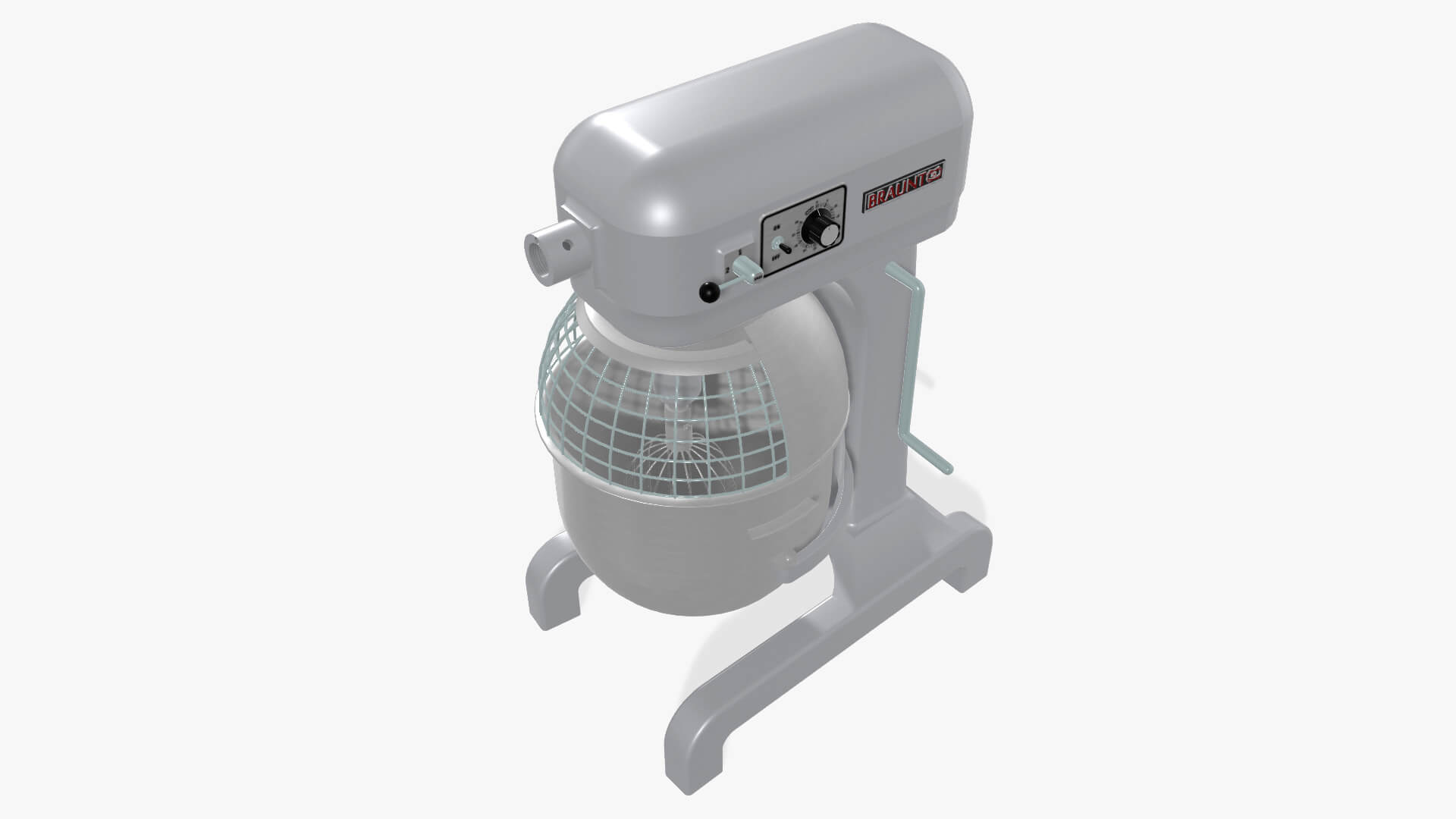 Restaurant Mixer - Industrial Mixer 3D Model by SpiritSwitchboard