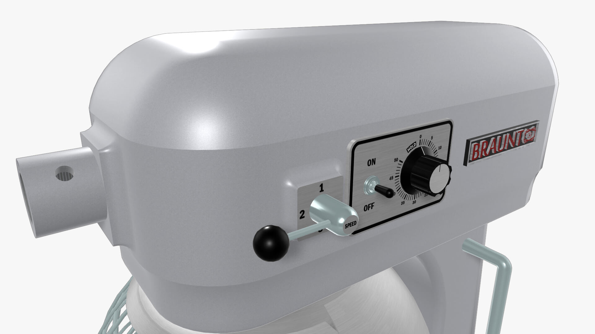 Restaurant Mixer - Industrial Mixer 3D Model by SpiritSwitchboard