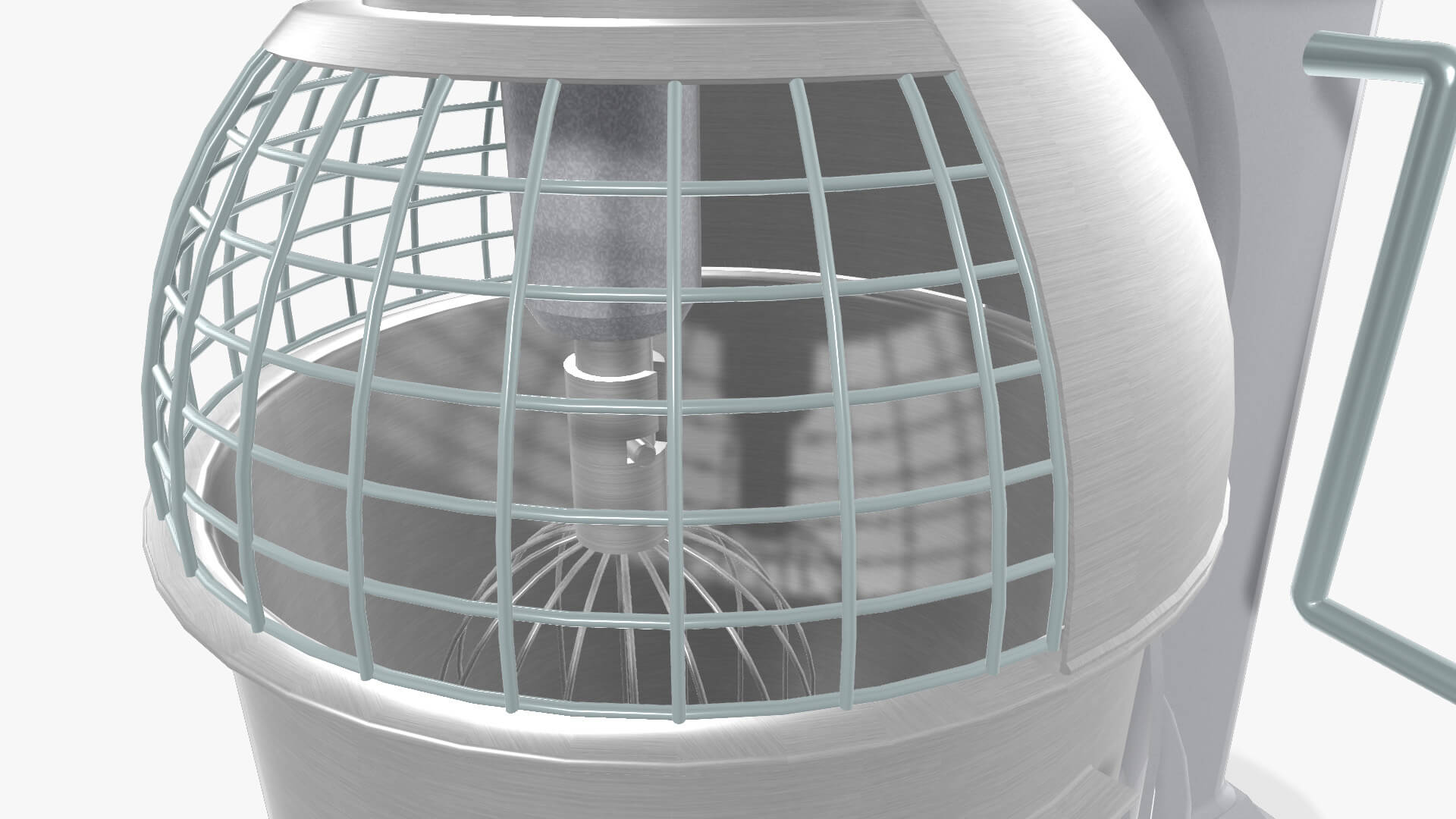 Restaurant Mixer - Industrial Mixer 3D Model by SpiritSwitchboard