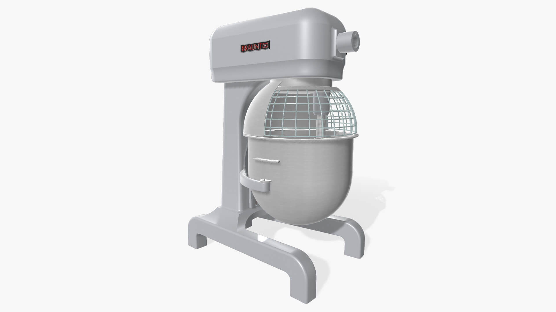 Restaurant Mixer - Industrial Mixer 3D Model by SpiritSwitchboard