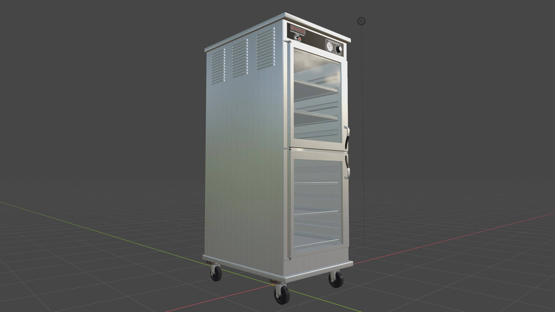 Restaurant Style Heat Hold Cabinet - 3D Model by SpiritSwitchboard