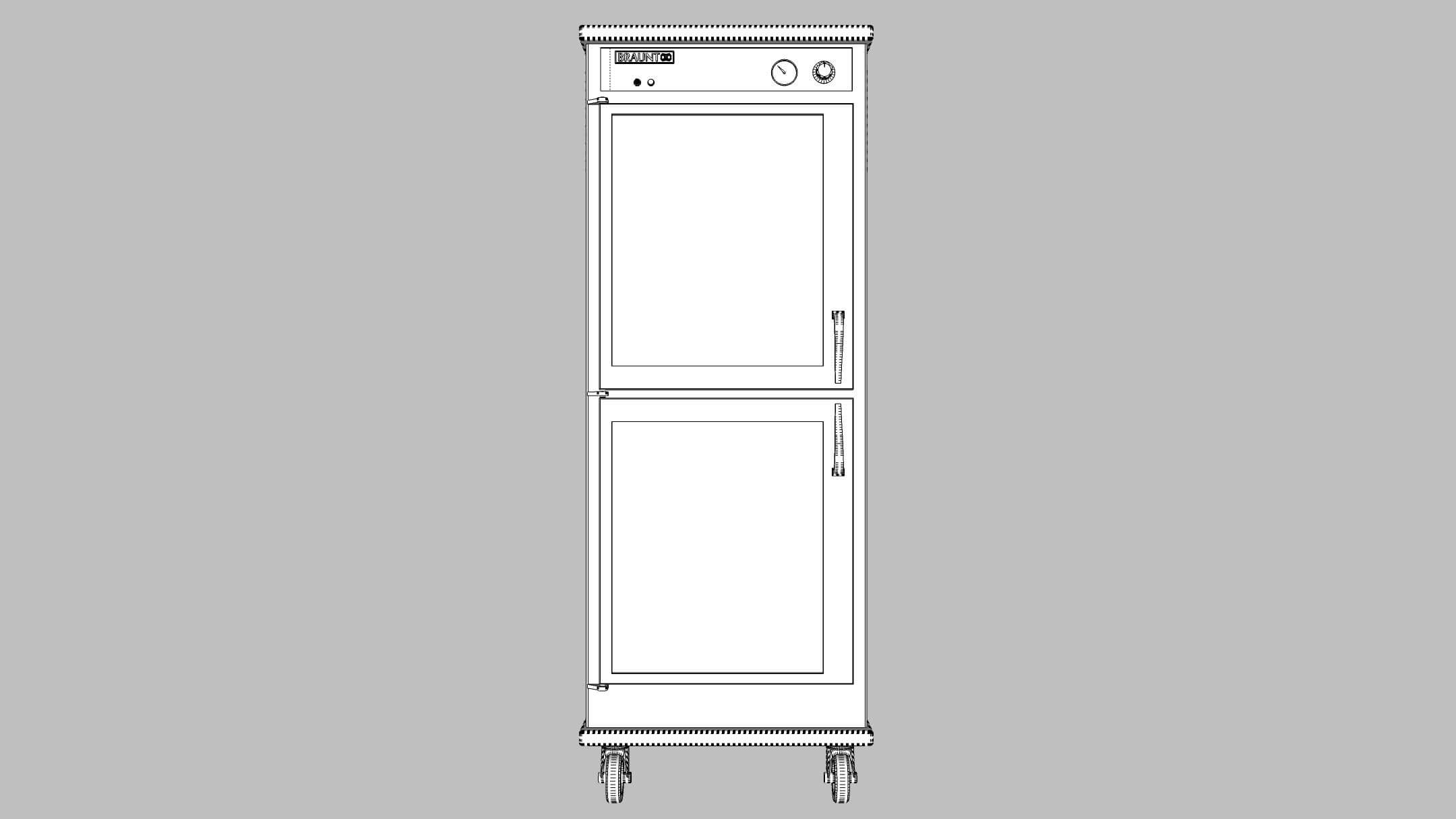 Restaurant Style Heat Hold Cabinet - 3D Model by SpiritSwitchboard