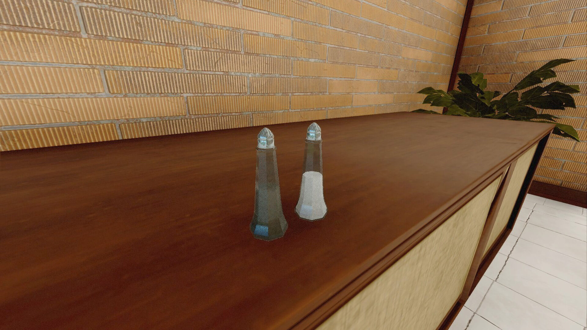 Restaurant Tabletop Items - 3D Model by SpiritSwitchboard