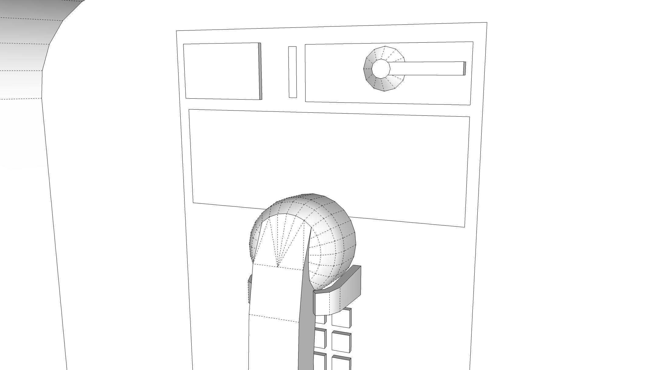 Retro 3-Way Payphone Circa 1970s - 1980s 3D Model by SpiritSwitchboard