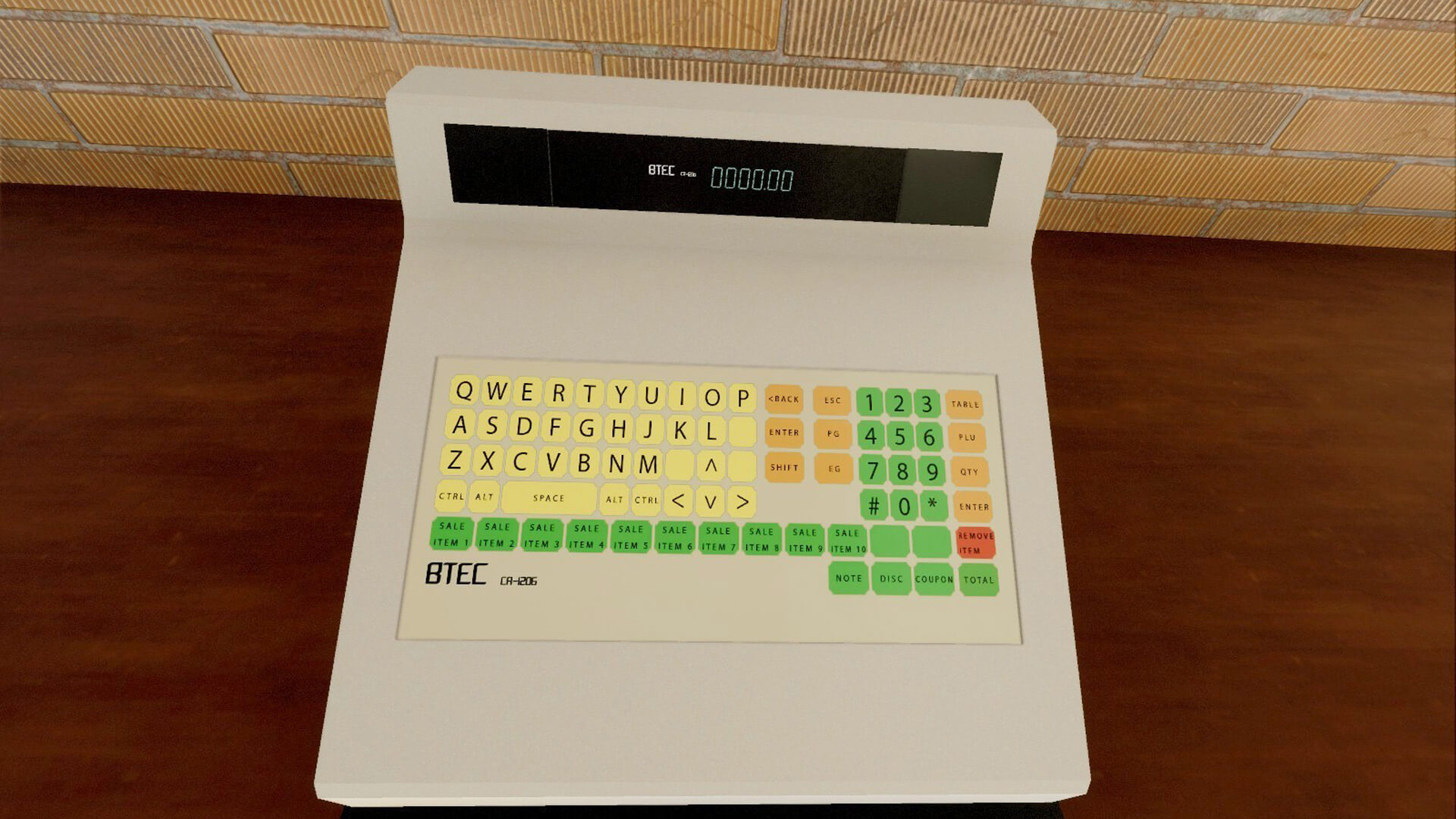 Retro Cash Register - 80s - 90s Era 3D Model by SpiritSwitchboard