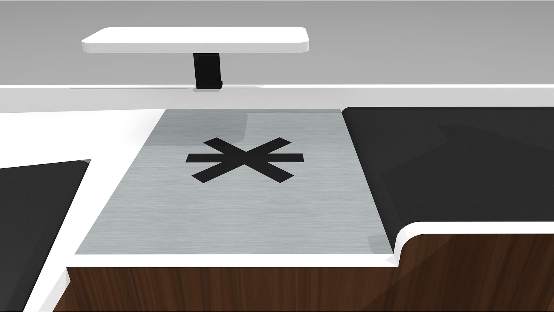 Retro Grocery Store Checkout Lane - 3D Model by SpiritSwitchboard