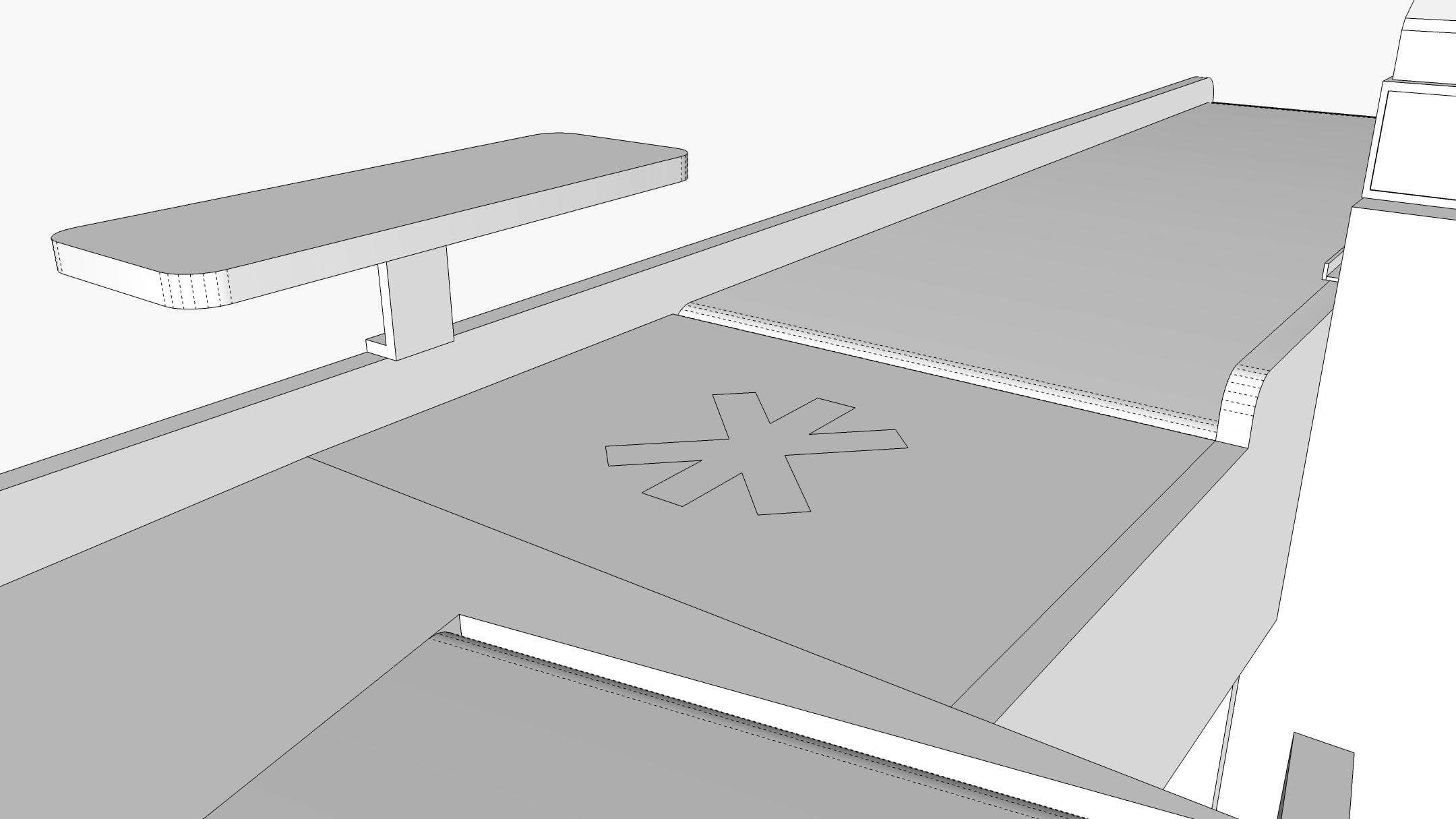 Retro Grocery Store Checkout Lane - 3D Model by SpiritSwitchboard