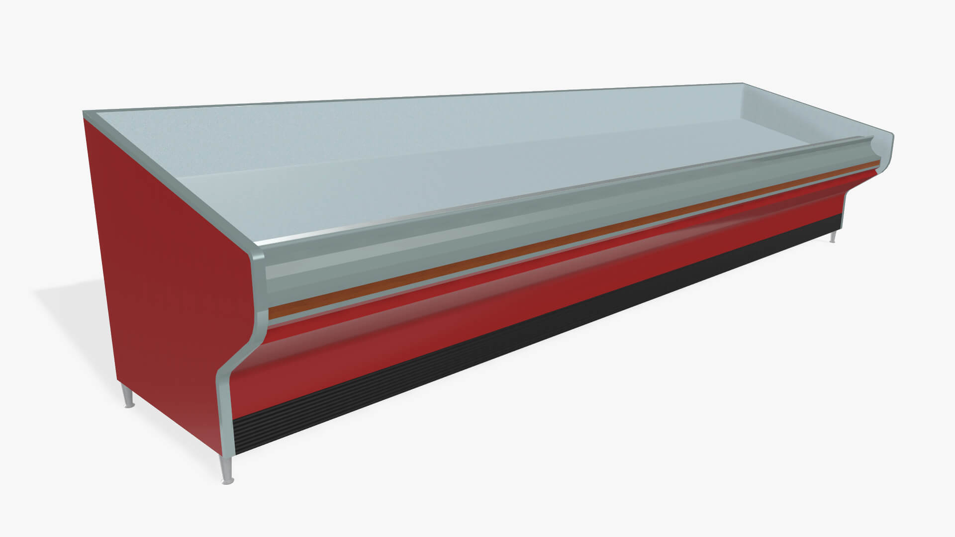 Retro Grocery Store Refrigerated Display - 3D Model by SpiritSwitchboard