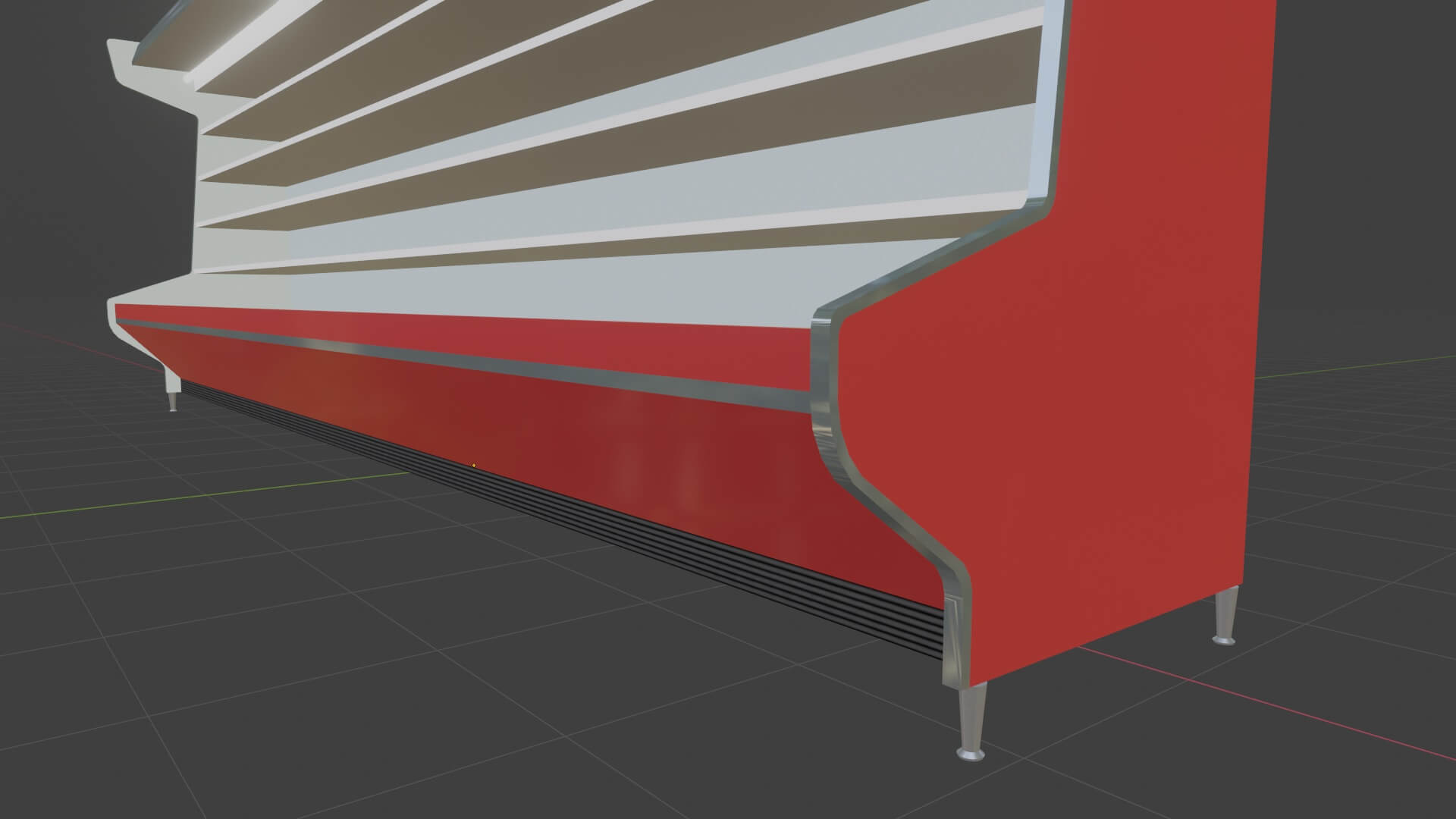 Retro Grocery Store Refrigerated Display - 3D Model by SpiritSwitchboard