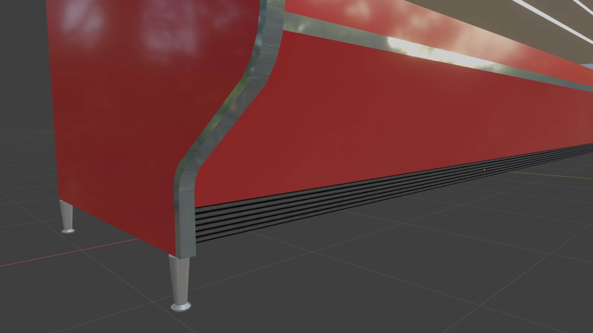 Retro Grocery Store Refrigerated Display - 3D Model by SpiritSwitchboard