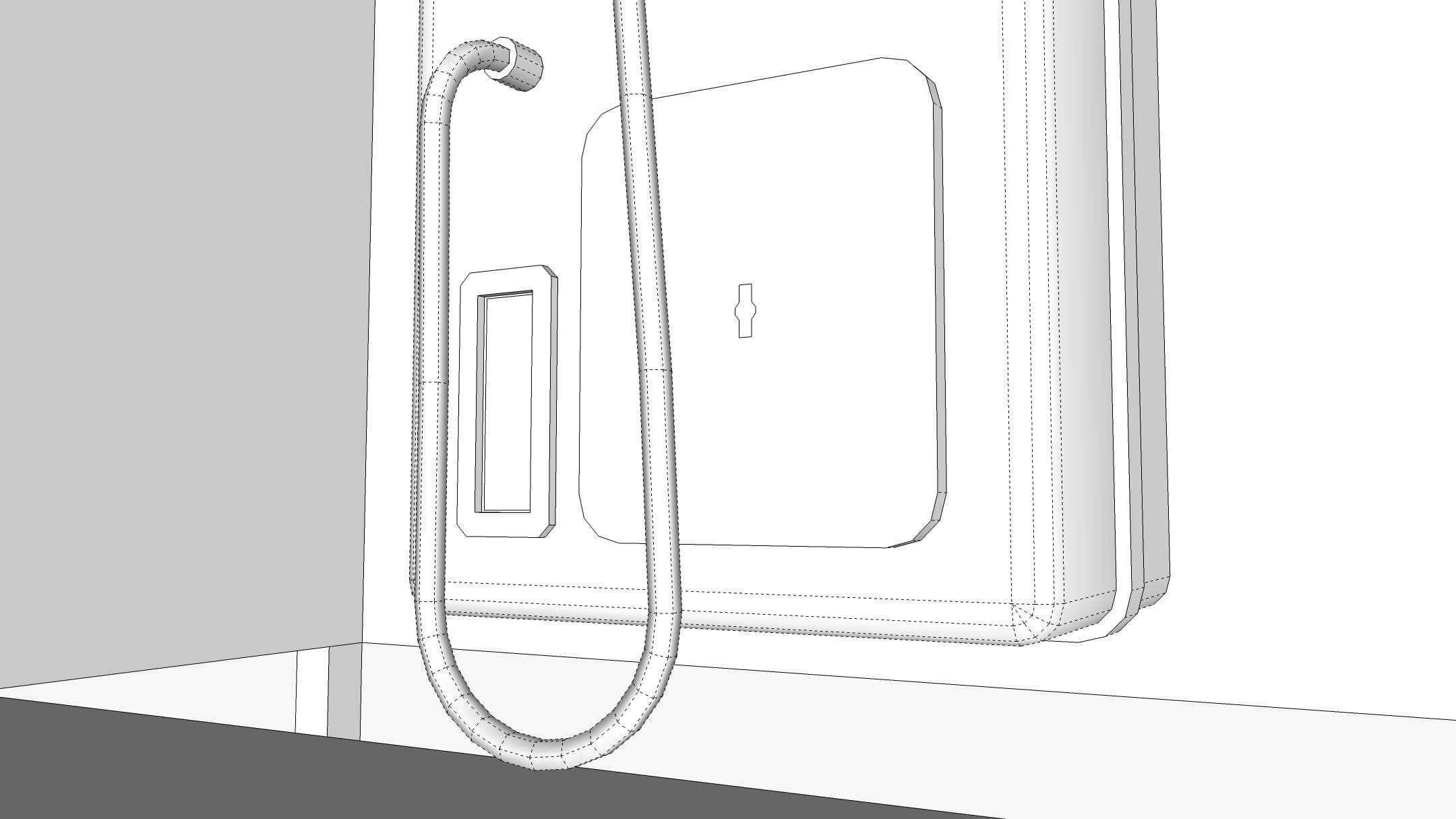 Retro Payphone Circa 1970S - 1980S 3D Model by SpiritSwitchboard