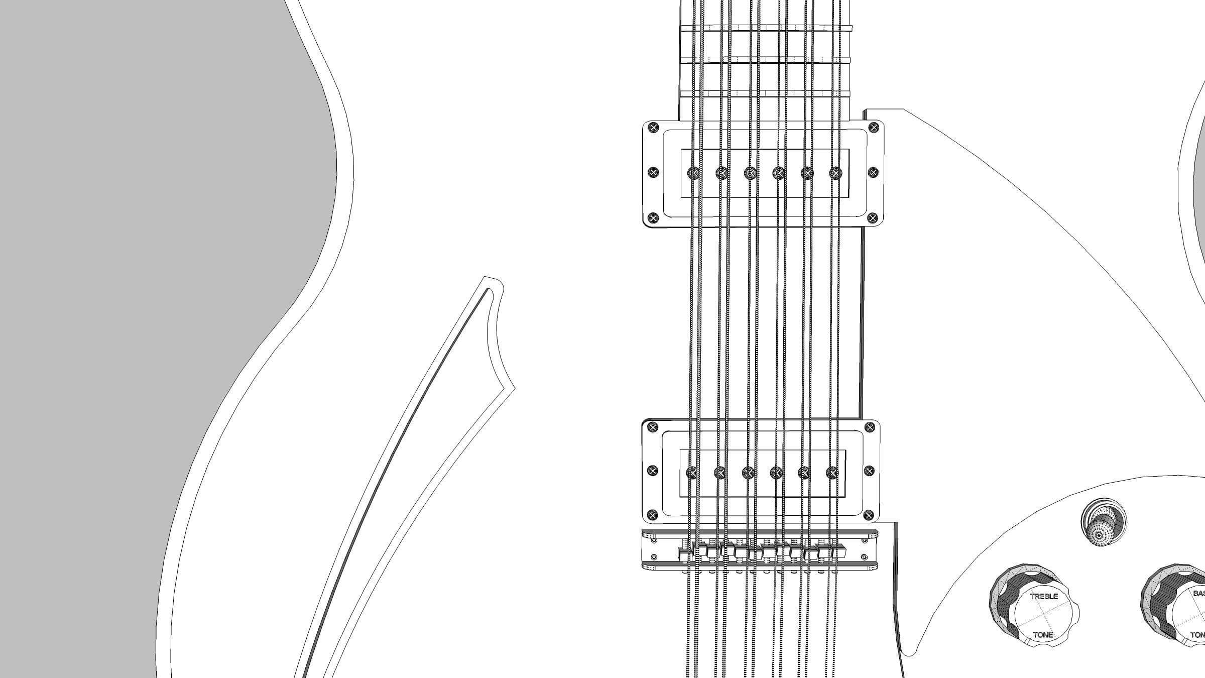 Rickenbacker 12 String Guitar - Sunburst Finish 3D Model by ...