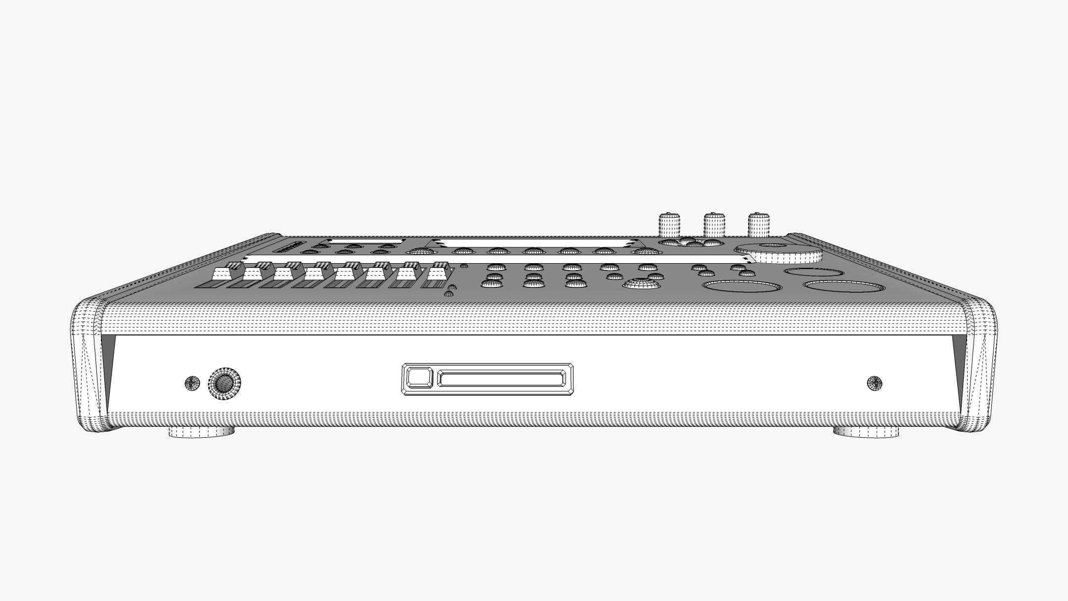 Roland TD20 Percussion Module - Drum Machine 3D Model by SpiritSwitchboard
