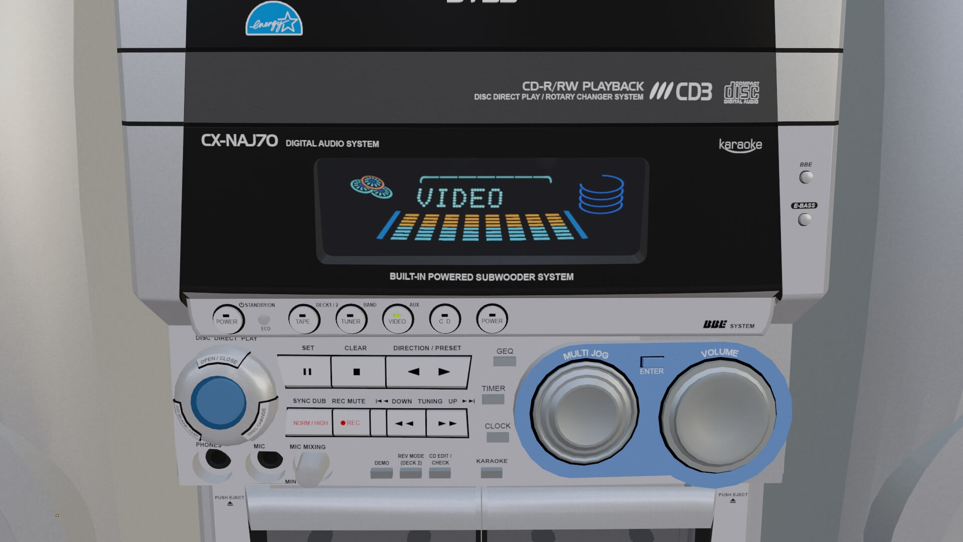 Stereo System Circa 2000s - 3D Model by SpiritSwitchboard