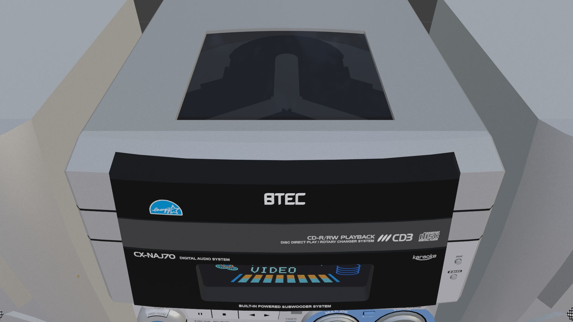 Stereo System Circa 2000s - 3D Model by SpiritSwitchboard