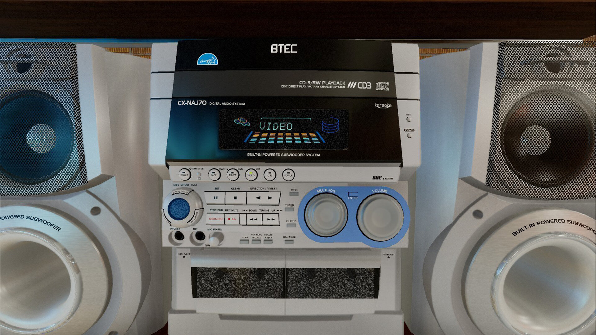 Stereo System Circa 2000s - 3D Model by SpiritSwitchboard
