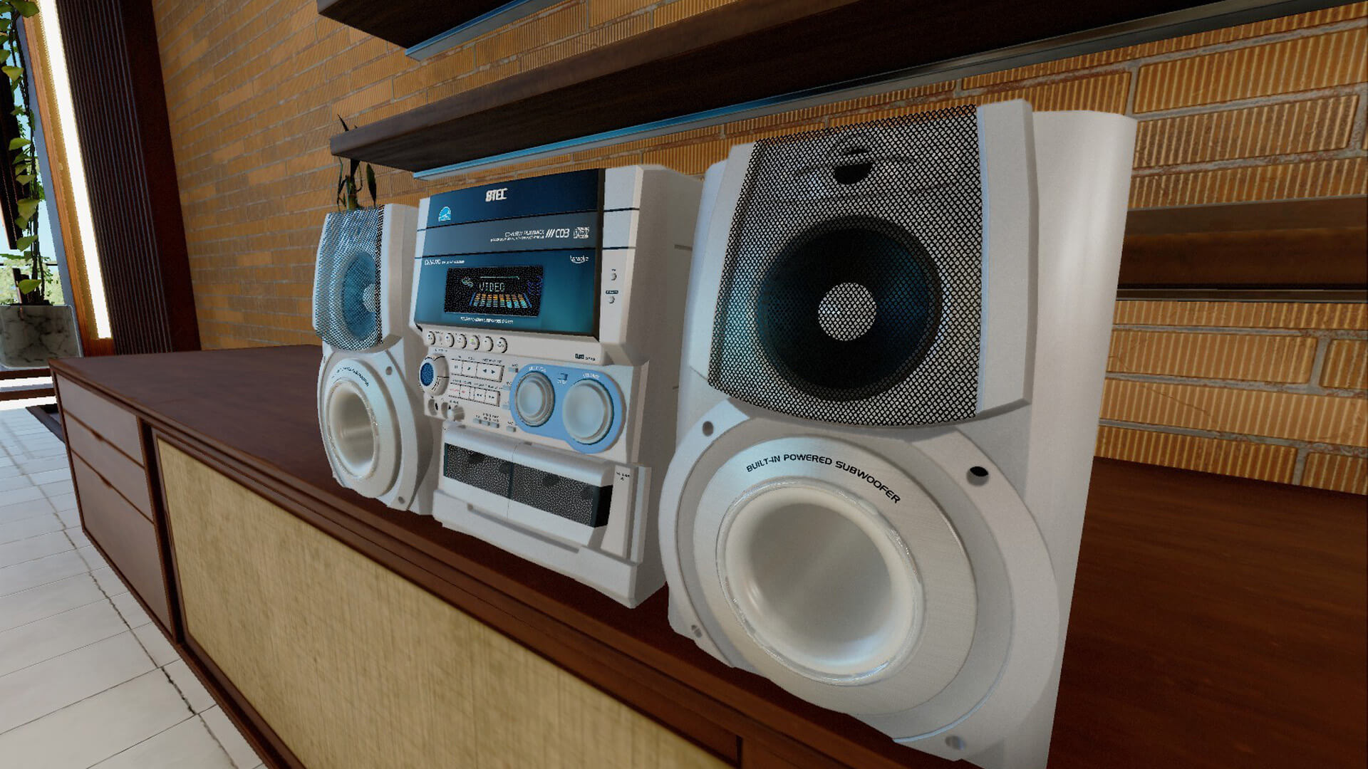 Stereo System Circa 2000s - 3D Model by SpiritSwitchboard