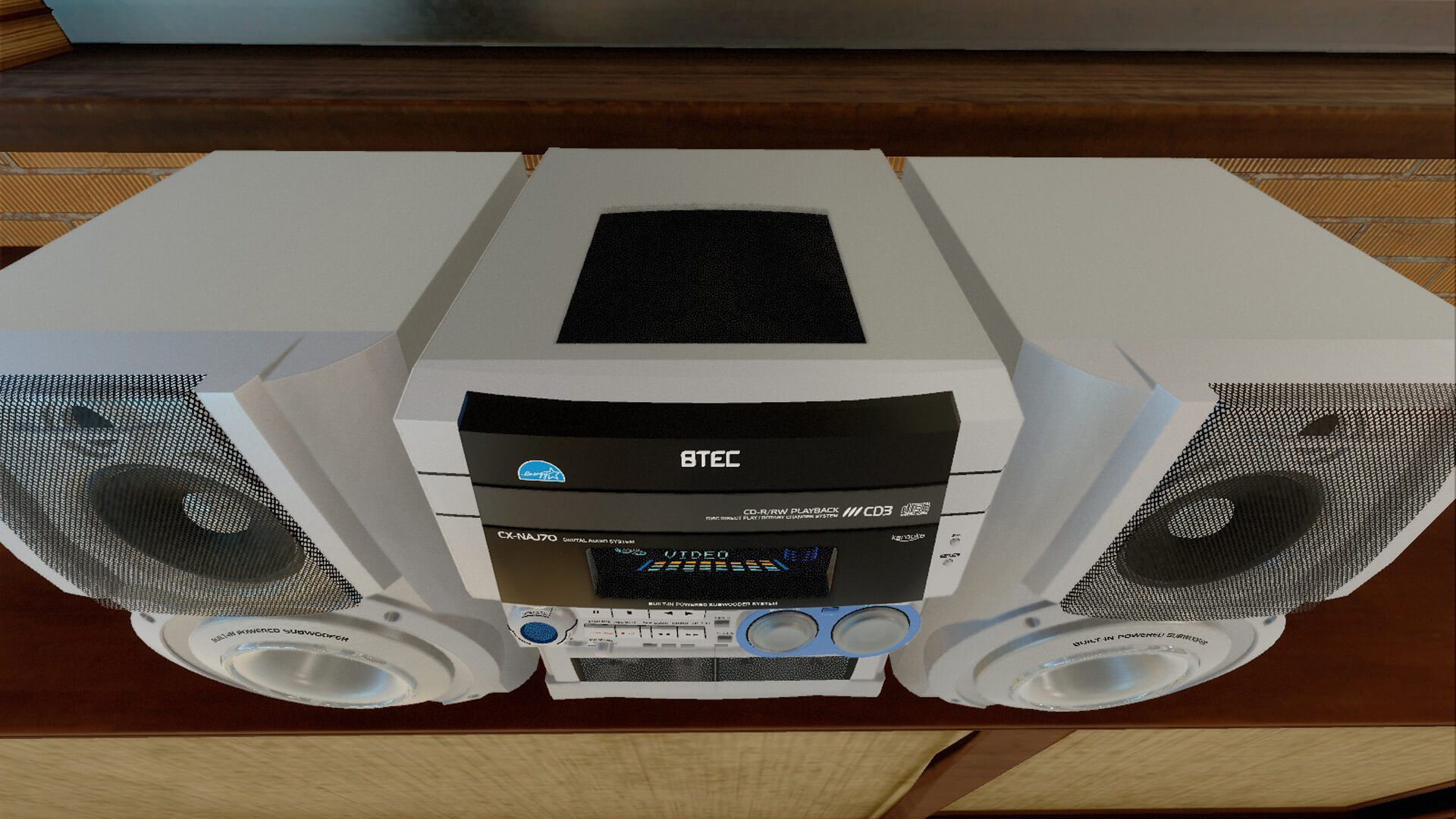 Stereo System Circa 2000s - 3D Model by SpiritSwitchboard