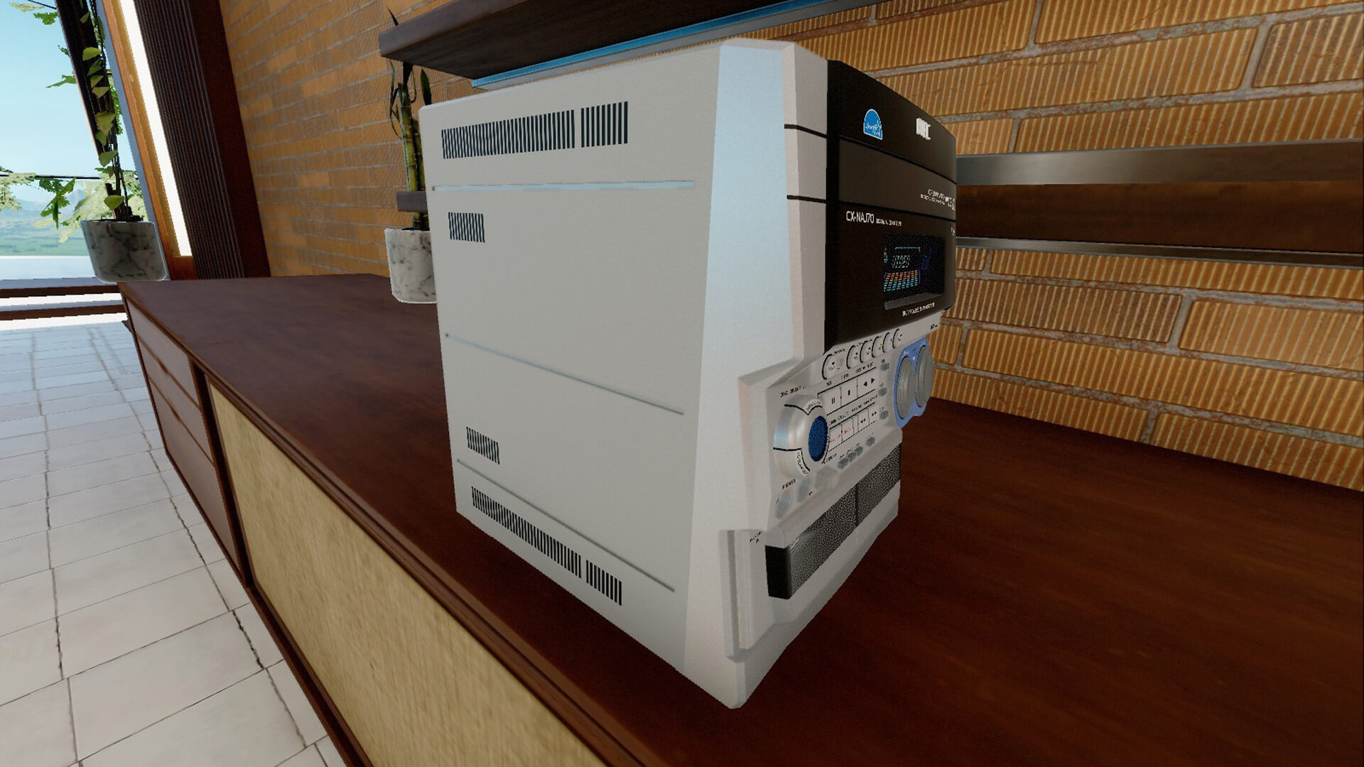 Stereo System Circa 2000s - 3D Model by SpiritSwitchboard