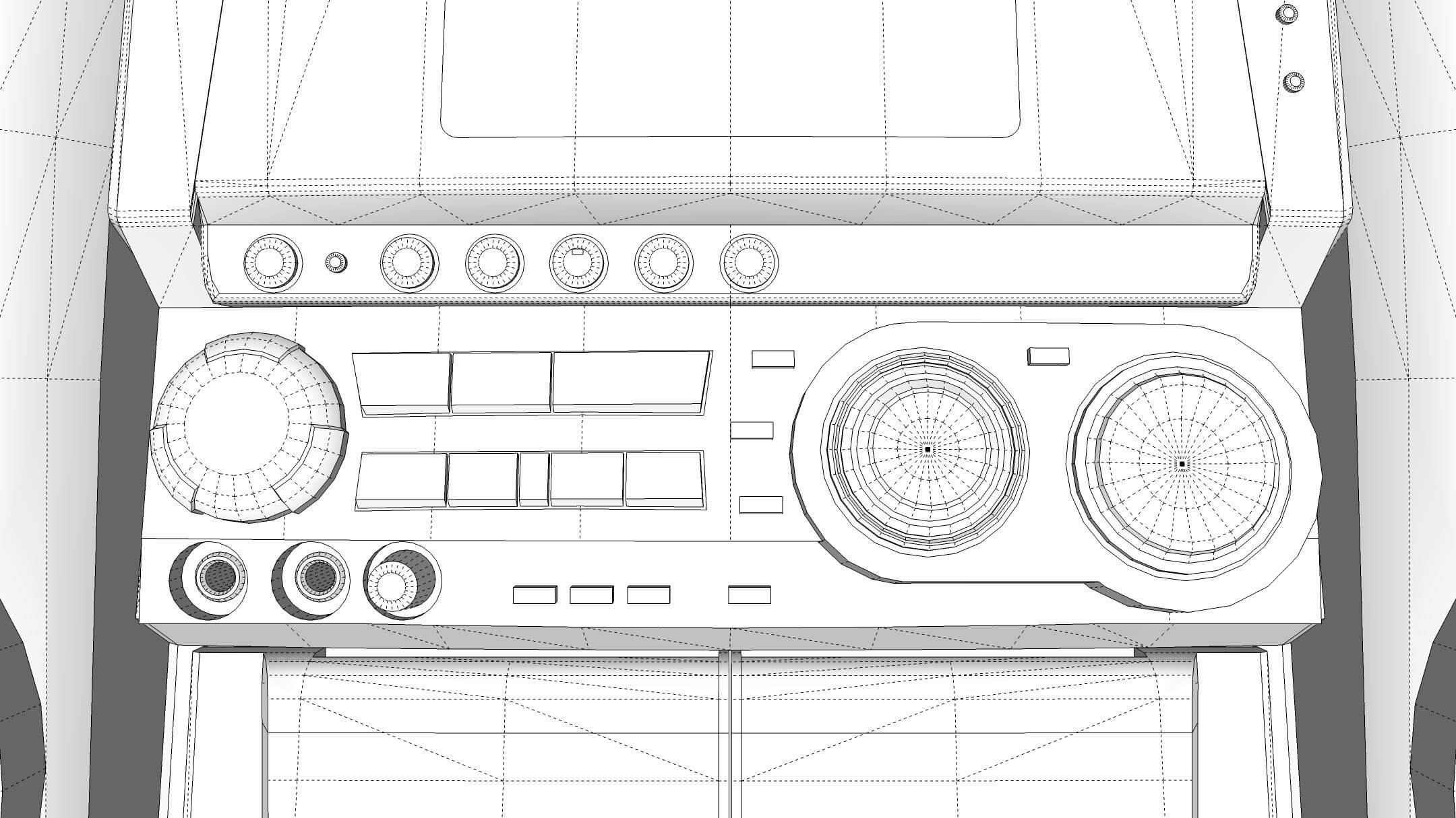 Stereo System Circa 2000s - 3D Model by SpiritSwitchboard