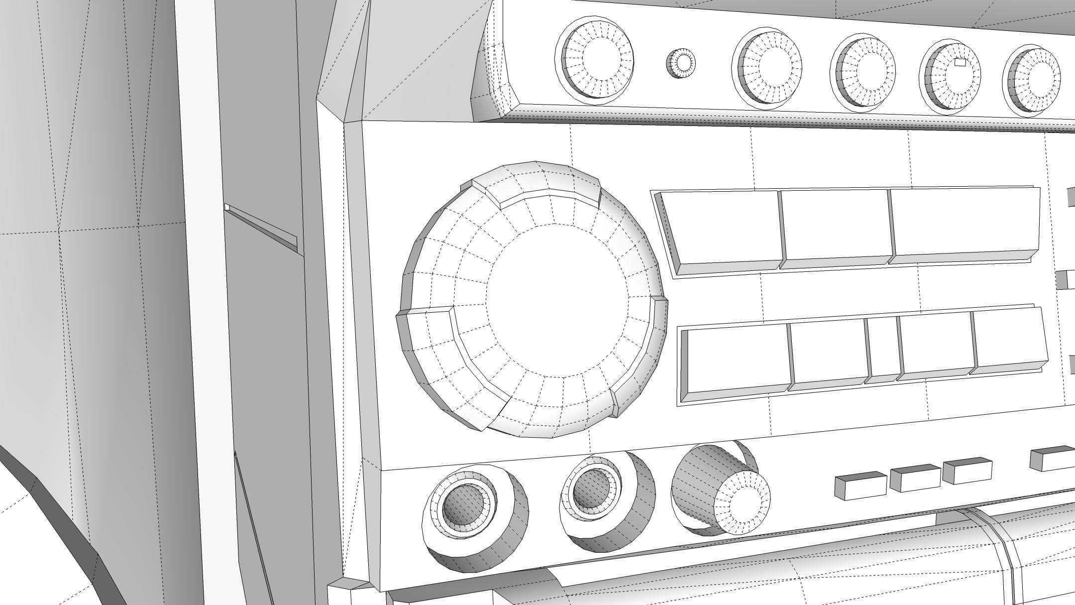 Stereo System Circa 2000s - 3D Model by SpiritSwitchboard