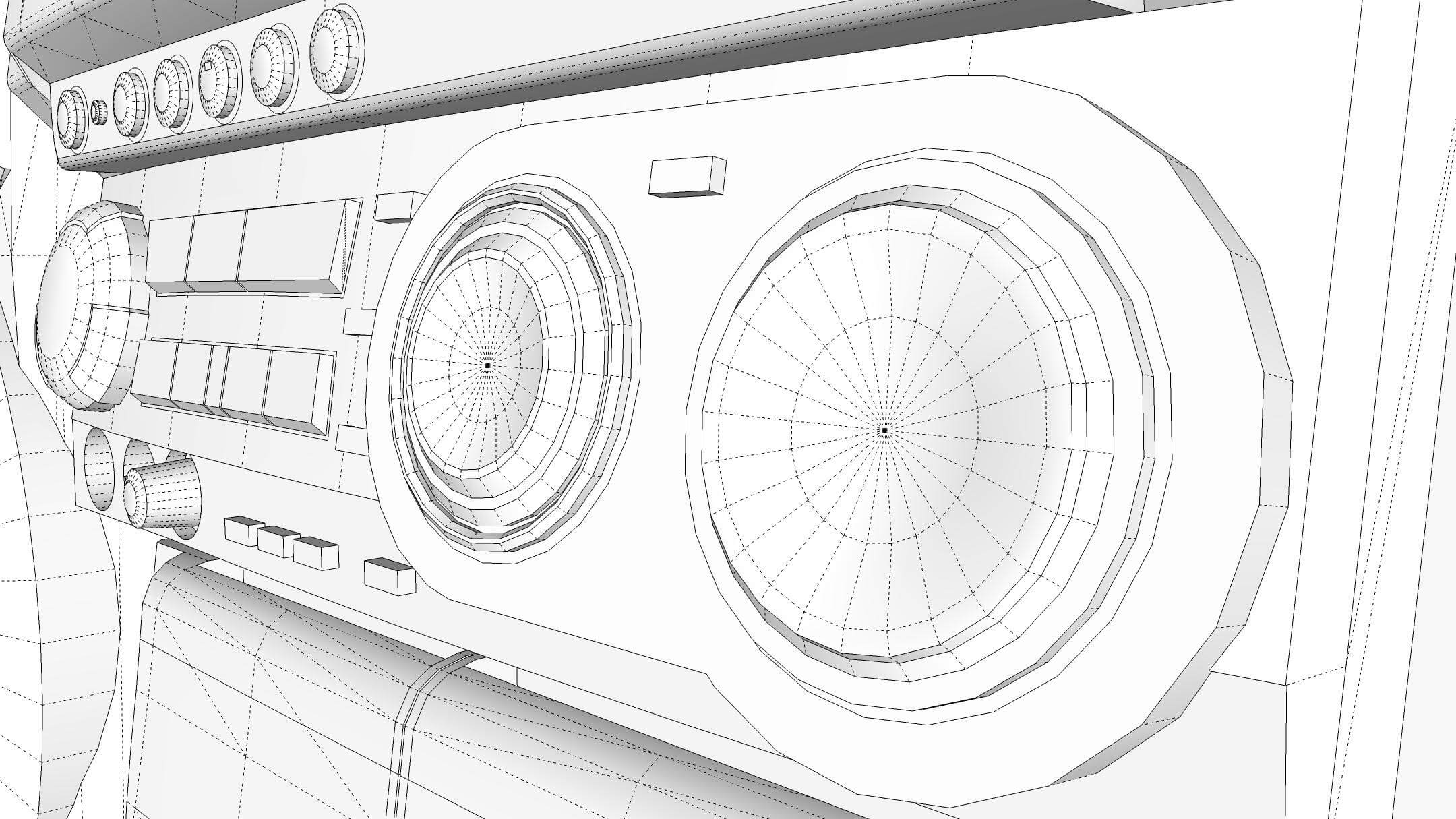 Stereo System Circa 2000s - 3D Model by SpiritSwitchboard