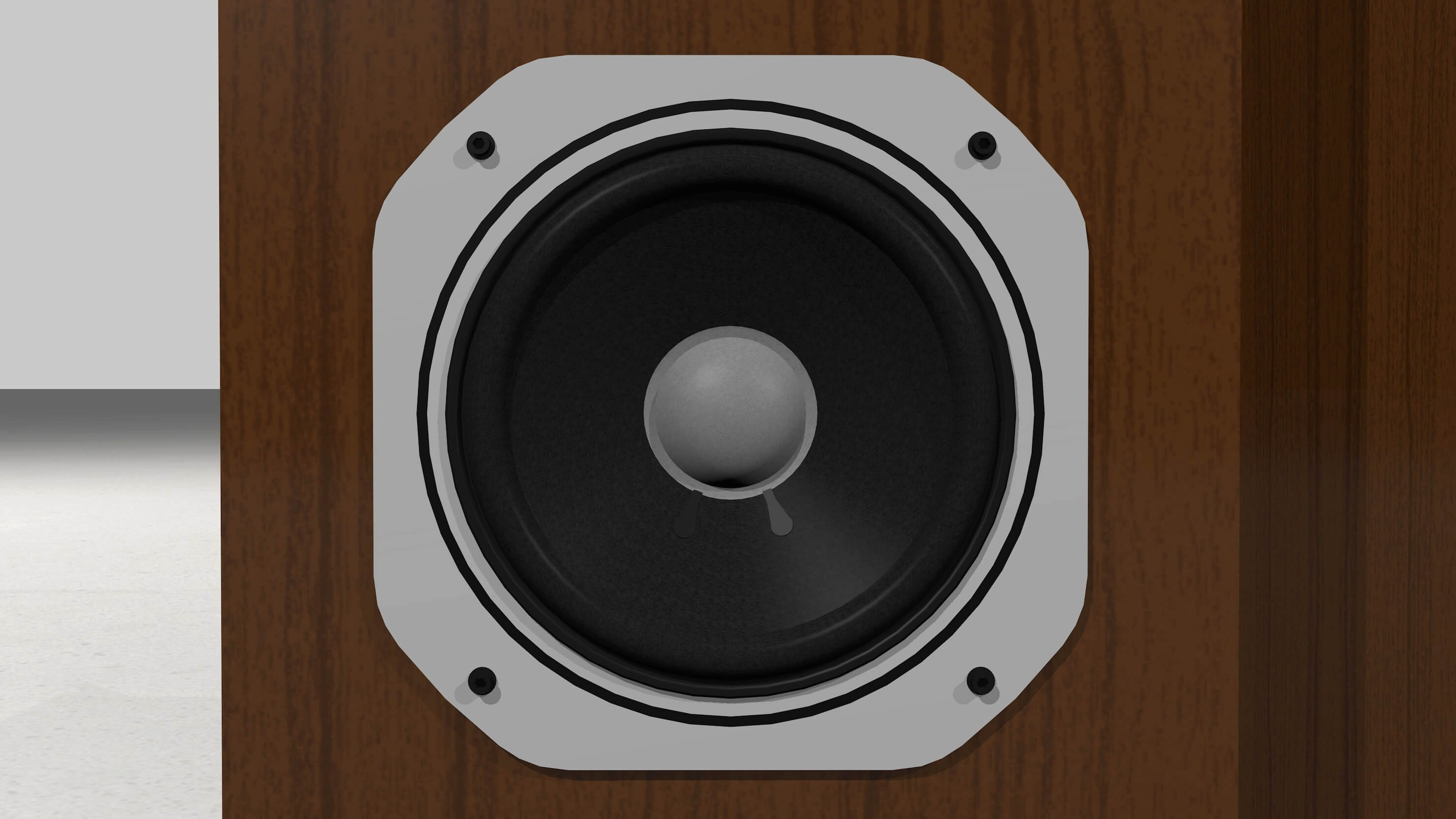 Stereo System With Turntable and Cassette Player Circa 1985 - 3D Model ...