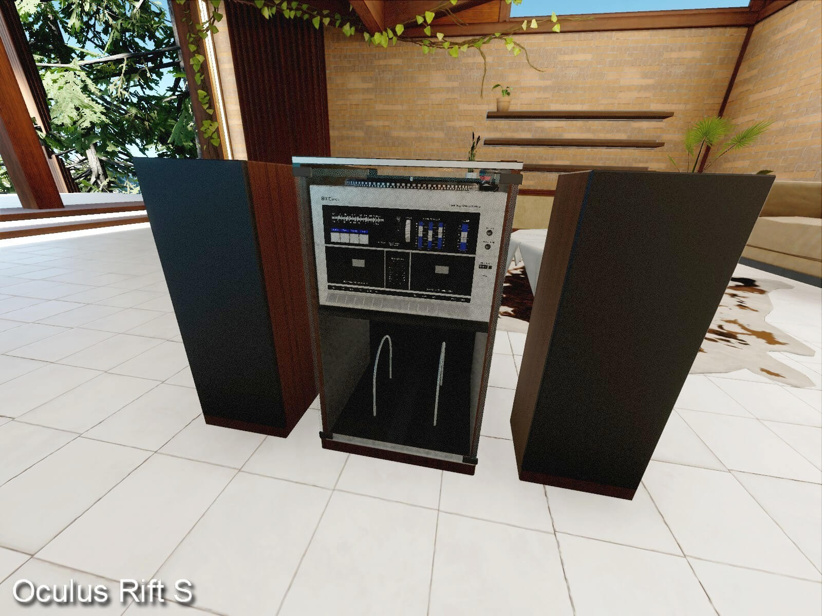 Stereo System With Turntable and Cassette Player Circa 1985 - 3D Model ...