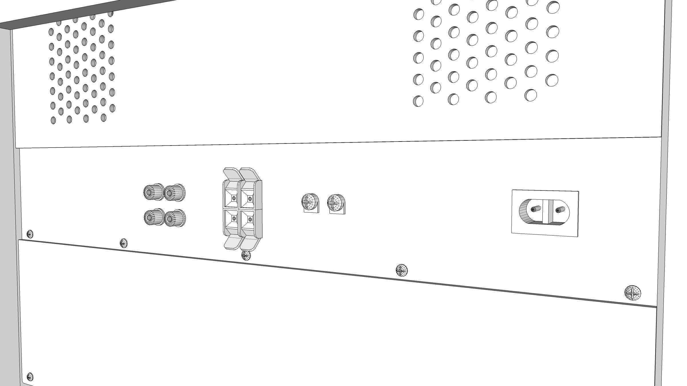 Stereo System With Turntable and Cassette Player Circa 1985 - 3D Model ...