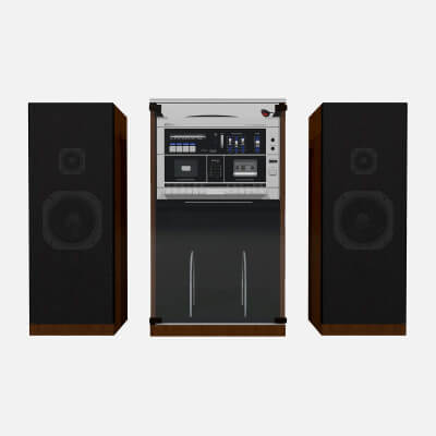 C4D 3D Models | Electronics | Stereos | RenderHub