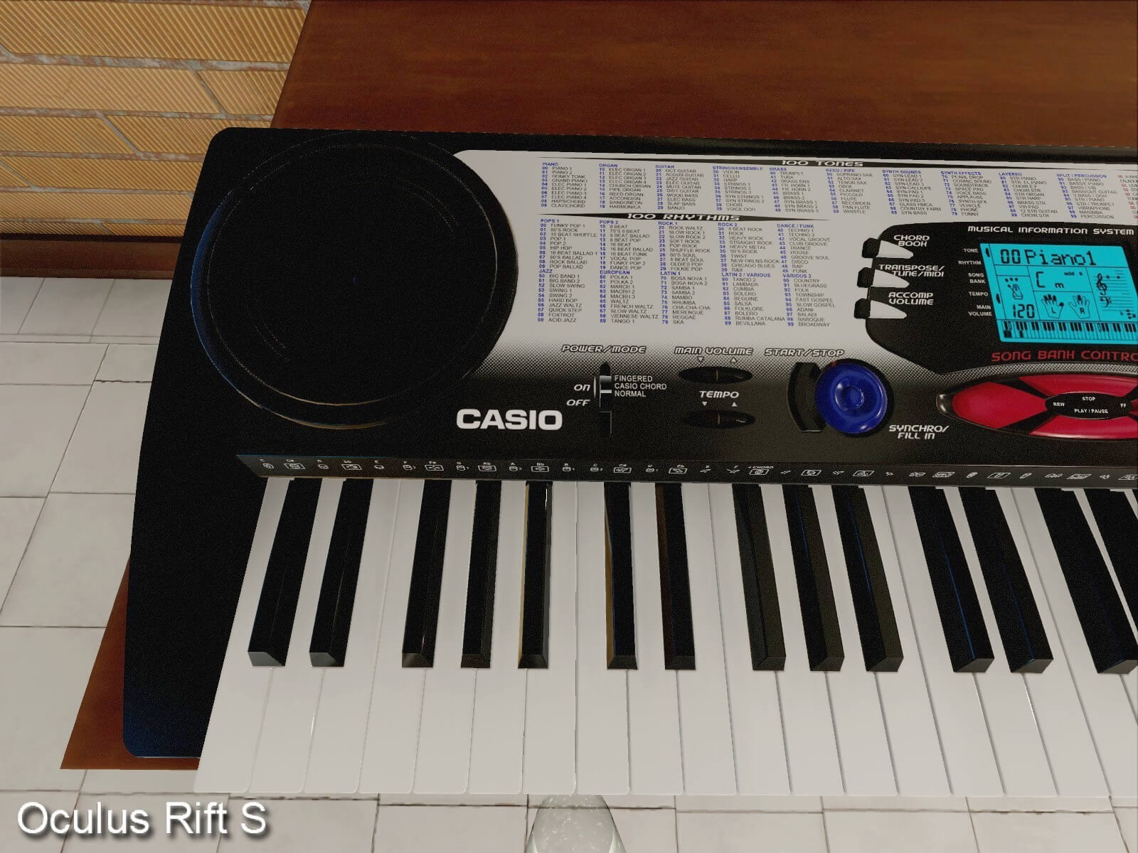 Synthesizer Keyboard - Casio CTK558 3D Model by SpiritSwitchboard