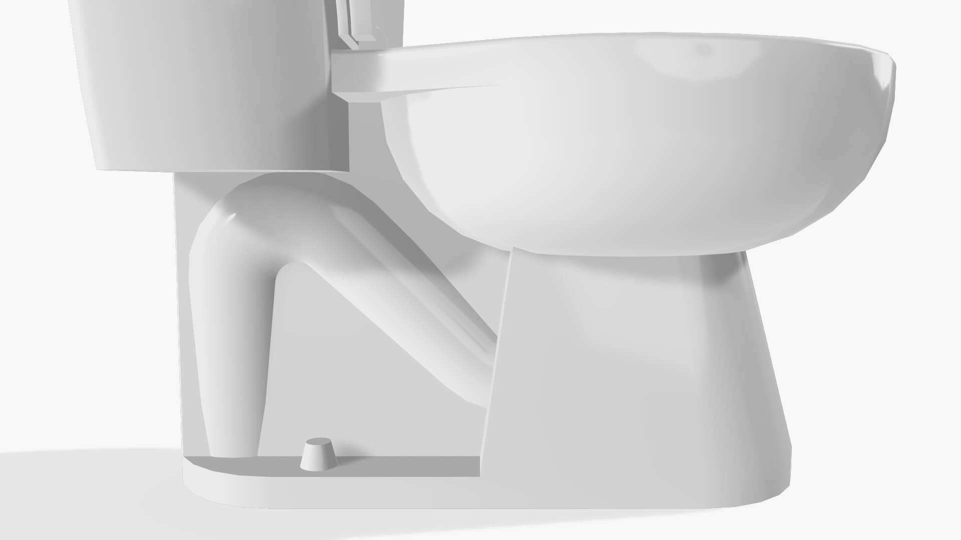 Toilet for Residential or Commercial Interiors - 3D Model by ...