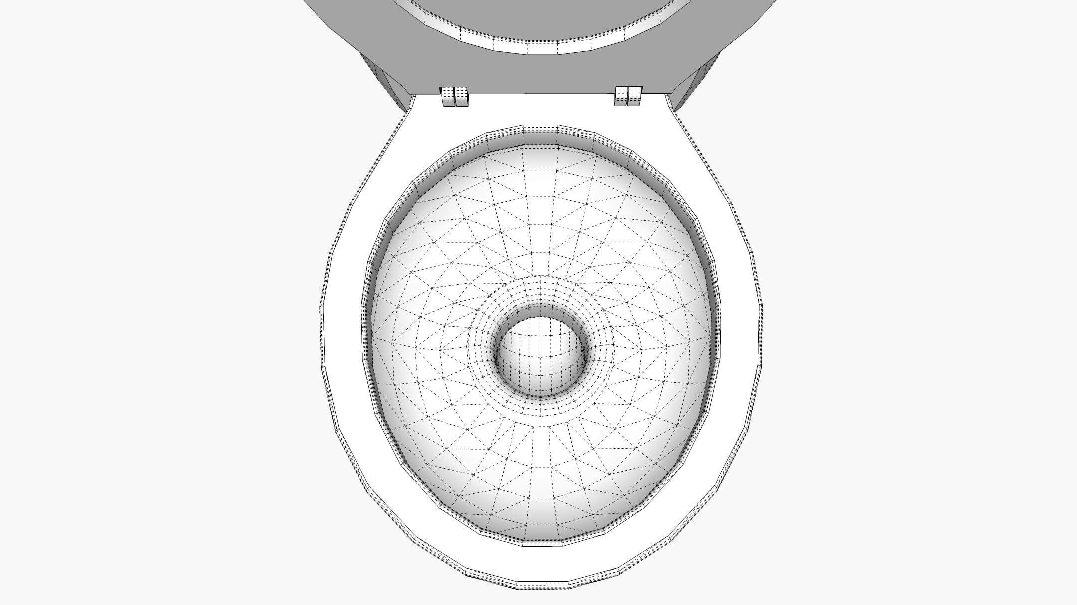 Toilet for Residential or Commercial Interiors - 3D Model by ...