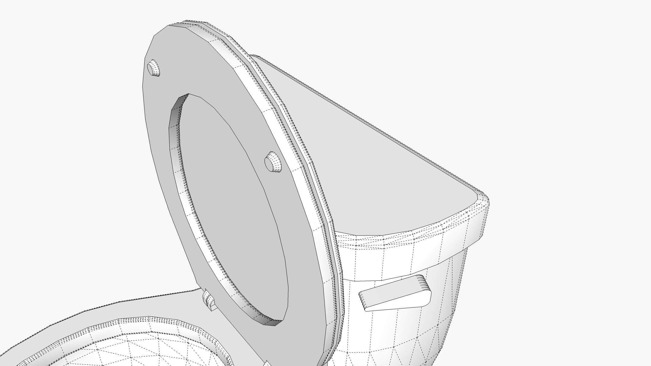 Toilet for Residential or Commercial Interiors - 3D Model by ...