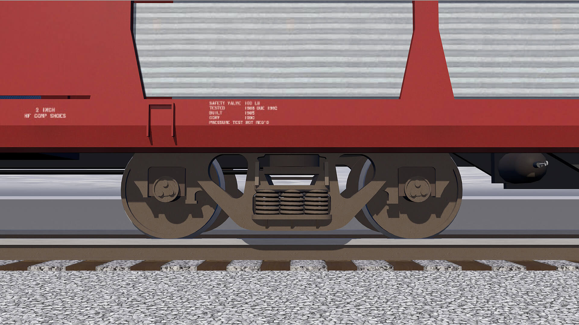 Train Car - Autorack - Car Carrier 3D Model by SpiritSwitchboard