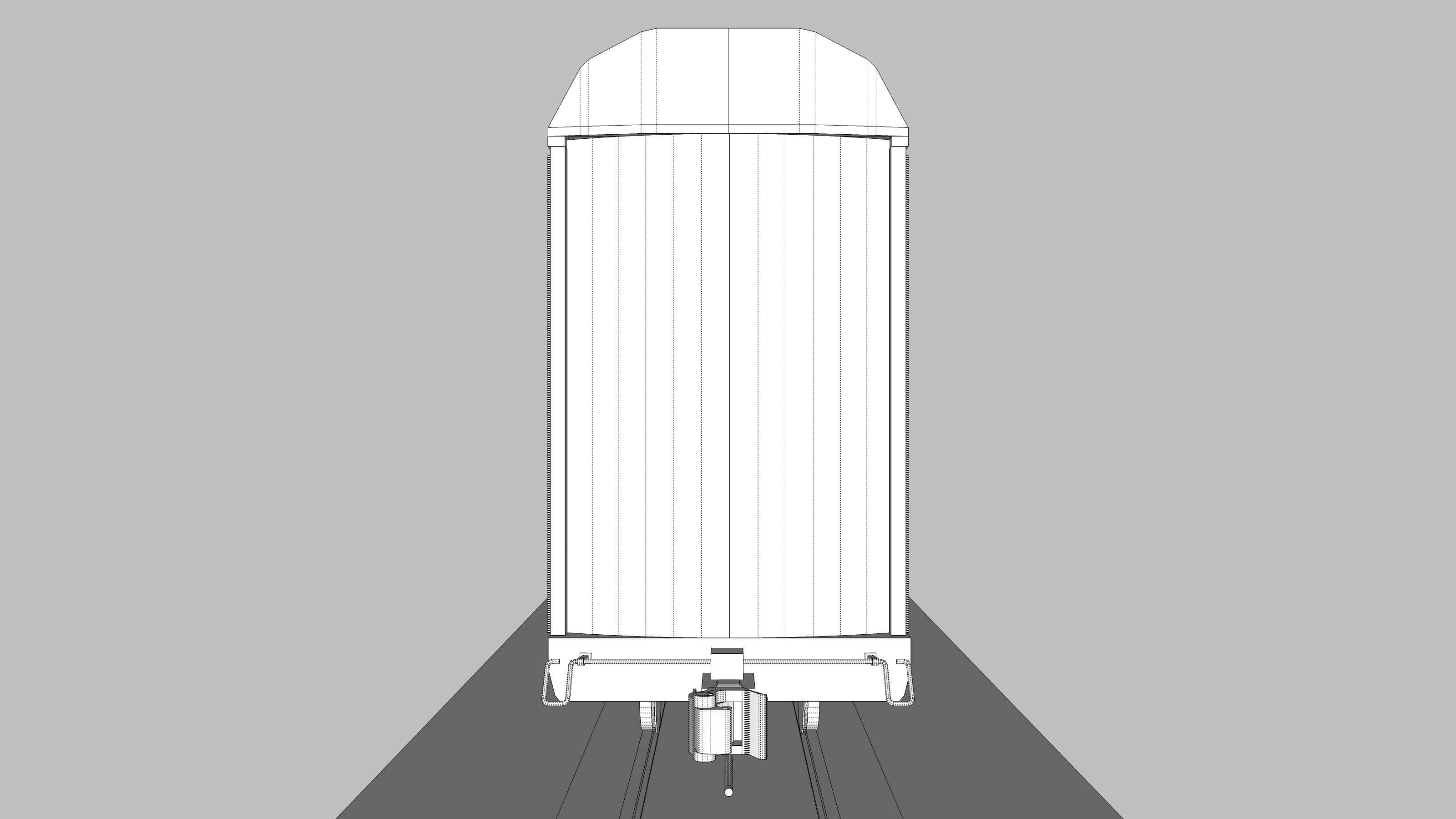 Train Car - Conrail Autorack - Car Carrier 3D Model by SpiritSwitchboard