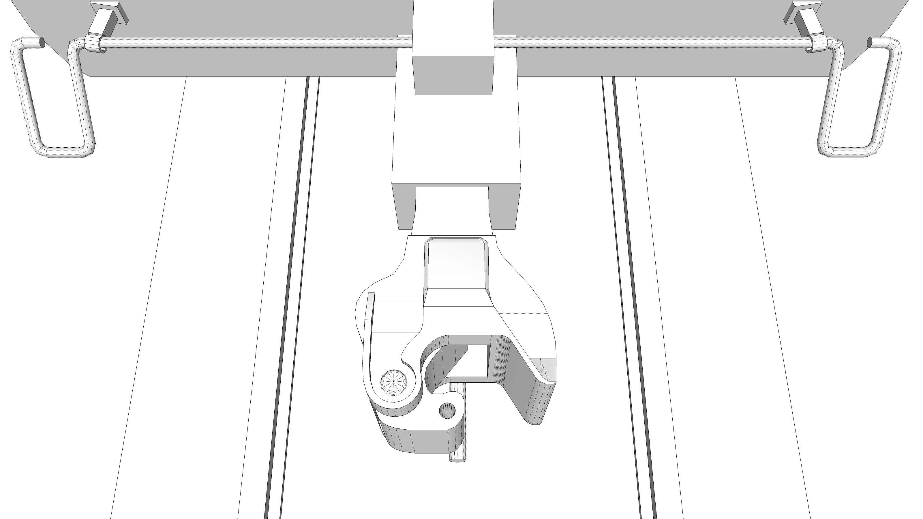 Train Car - Conrail Autorack - Car Carrier 3D Model by SpiritSwitchboard